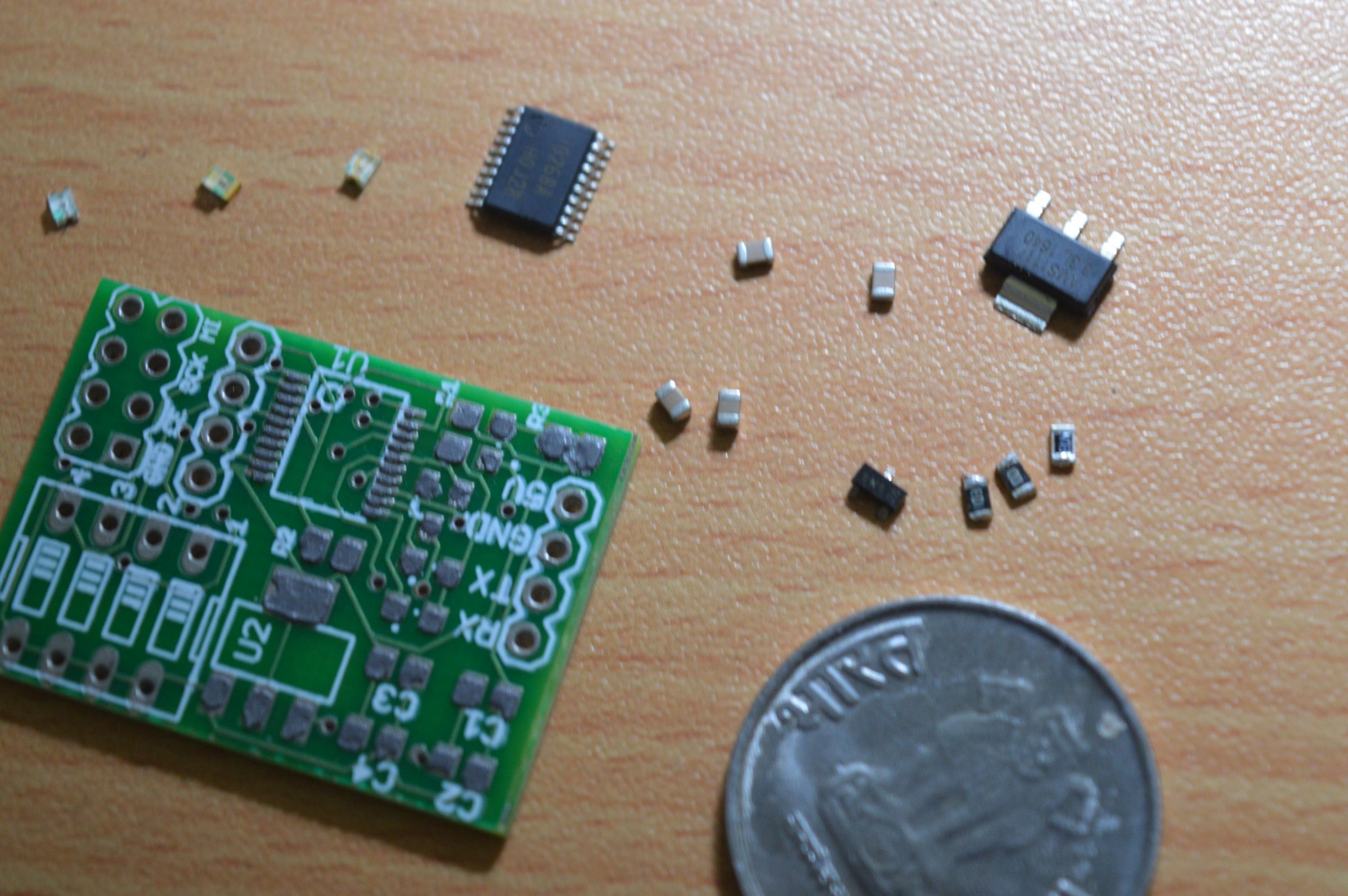 Making SMD Prototype PCB Using Plastic Stencil : 6 Steps (with Pictures ...