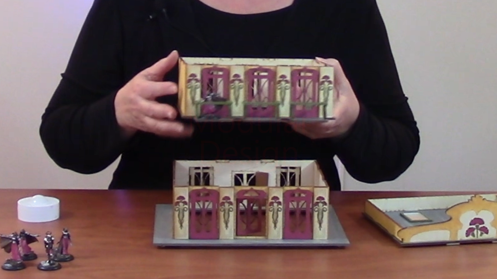 How to Design and Laser Cut a Scale Model Building for Tabletop Terrain ...