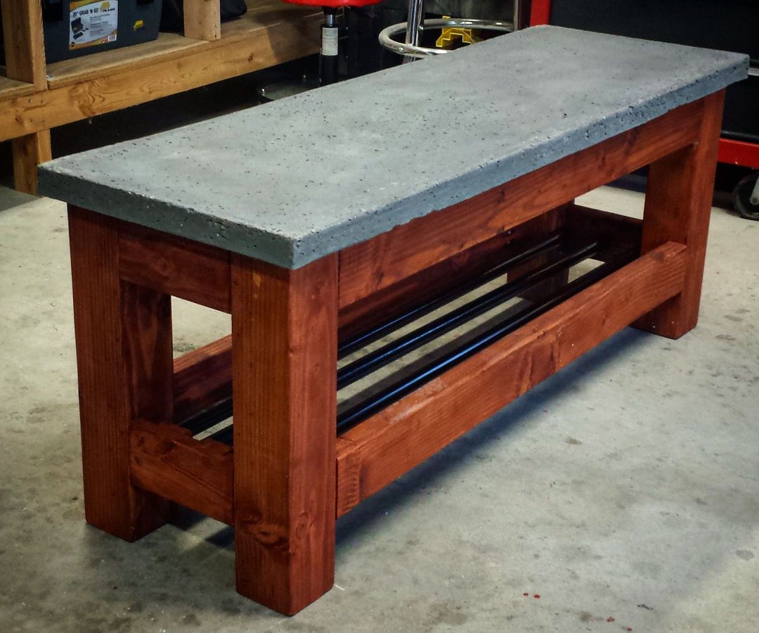 A Simple Modern Bench : 8 Steps (with Pictures) - Instructables