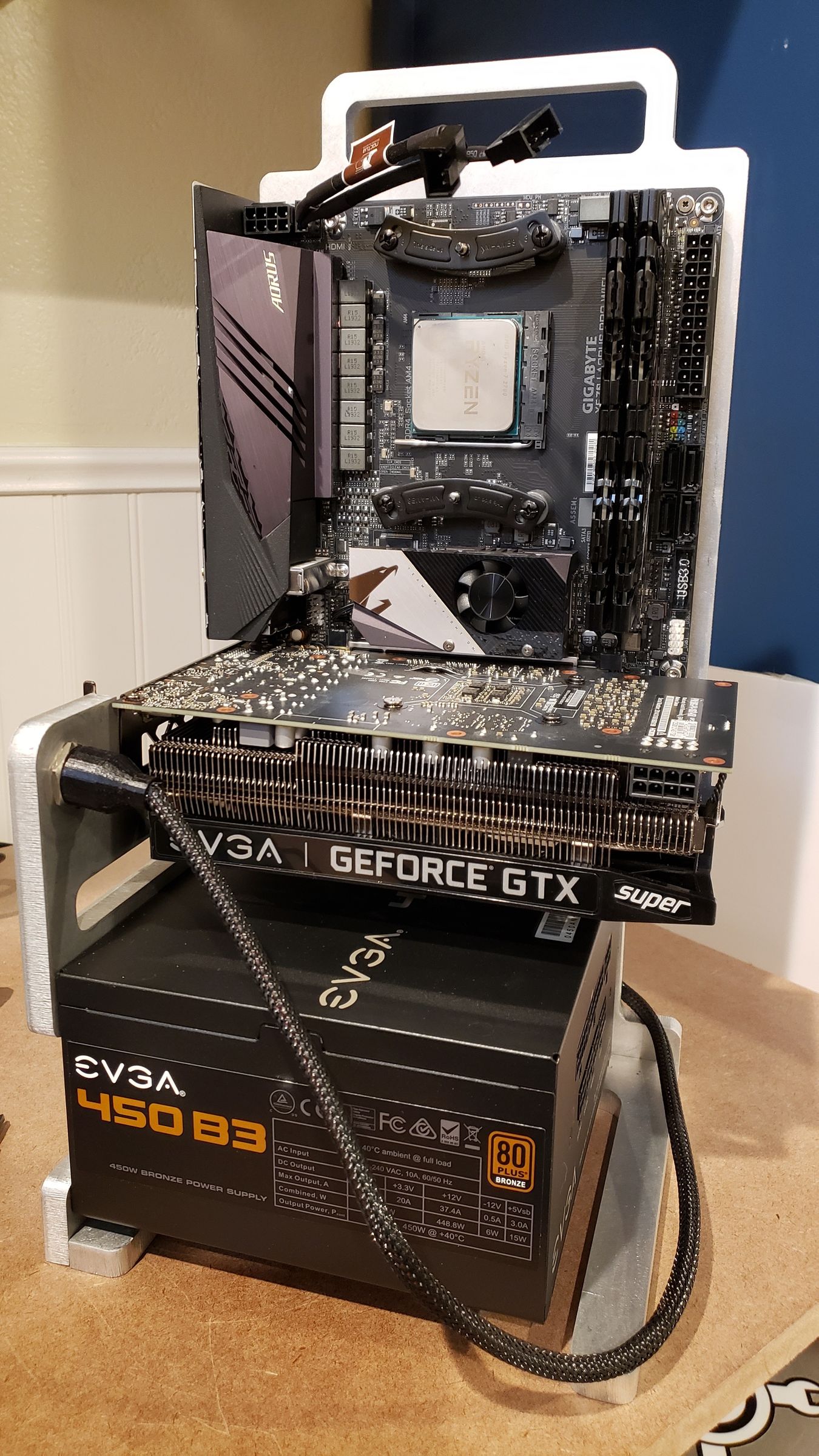 Open Frame Mini ITX PC : 5 Steps (with Pictures) - Instructables