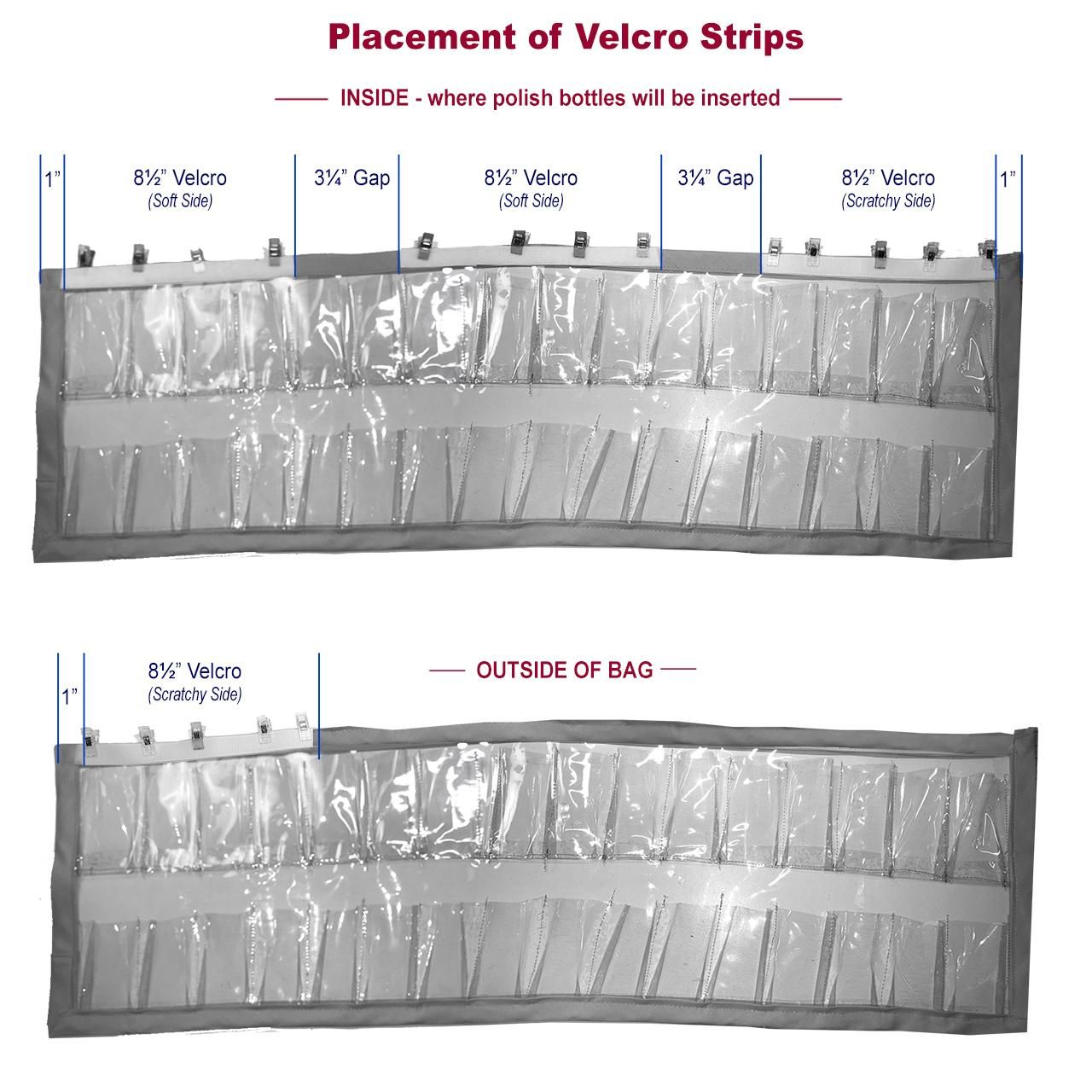 Nail Polish Organizer Bag : 11 Steps (with Pictures) - Instructables