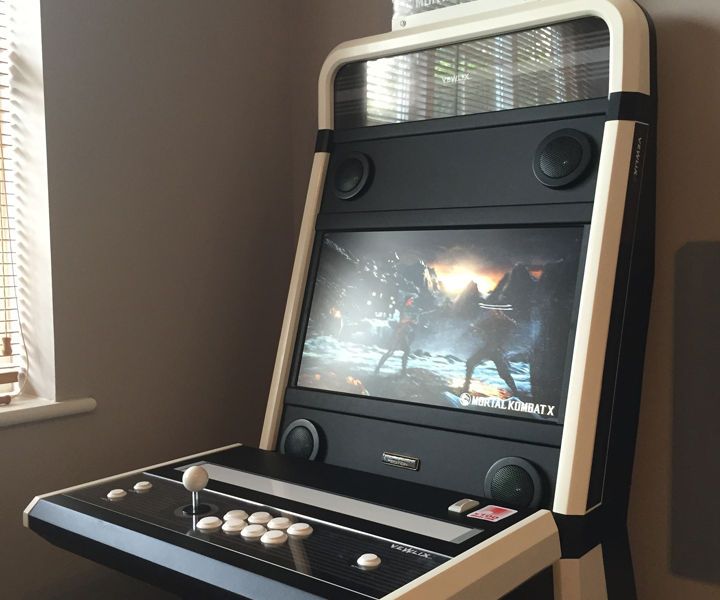 Vewlix 'Slim' Arcade Cabinet / Machine : 13 Steps - Instructables