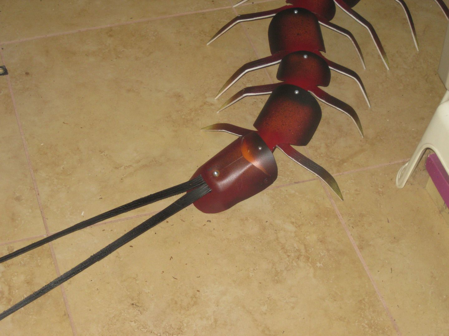 Giant PVC Centipede- 10 Feet of Nightmare Fuel : 7 Steps (with Pictures ...