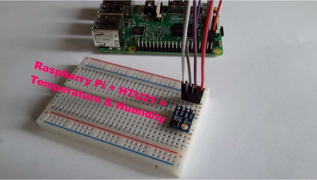 Detect Temperature and Humidity With Raspberry Pi and HTU21 / SHT21 : 5 Steps - Instructables