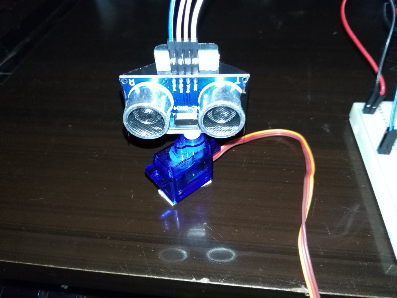 Sweeping Obstacle Detector Instructables