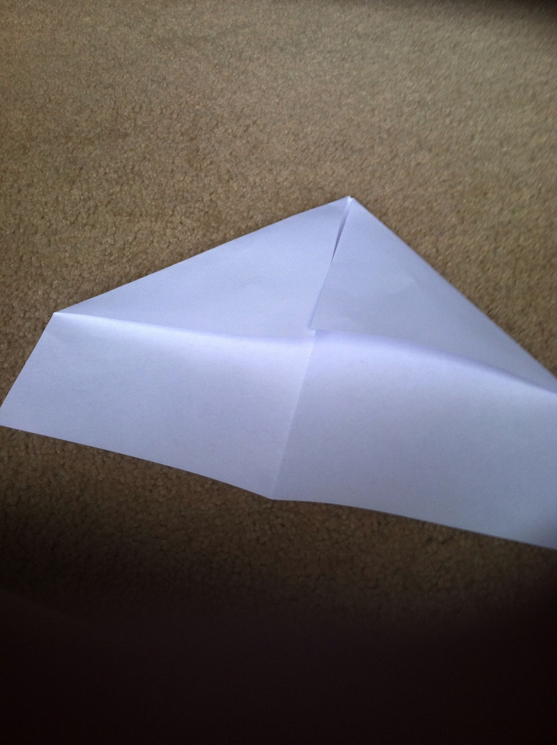 First Paper Airplane A1 : 6 Steps - Instructables