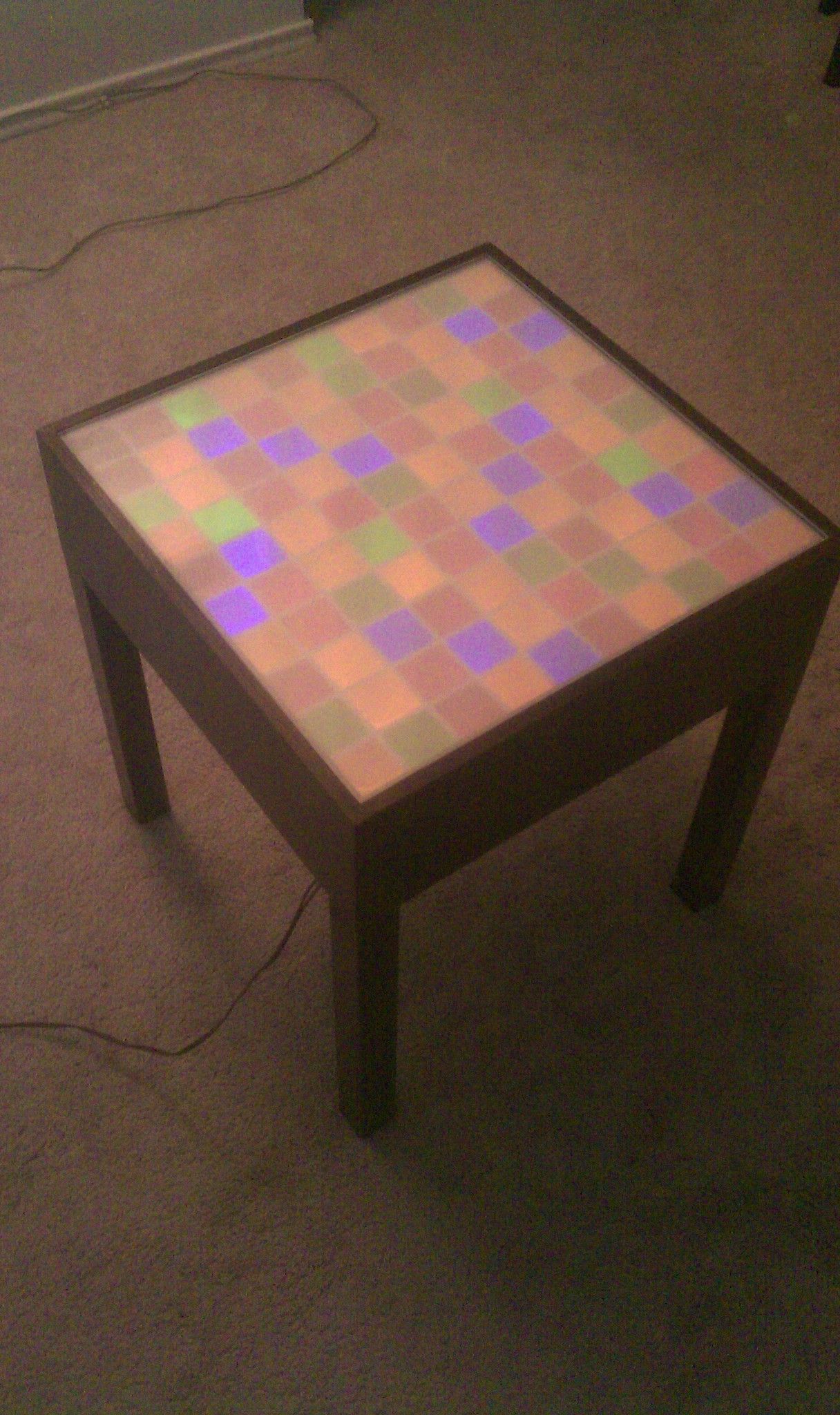 The Easy Light Up, Animated Table. No Electronics Skills Needed! : 16 ...