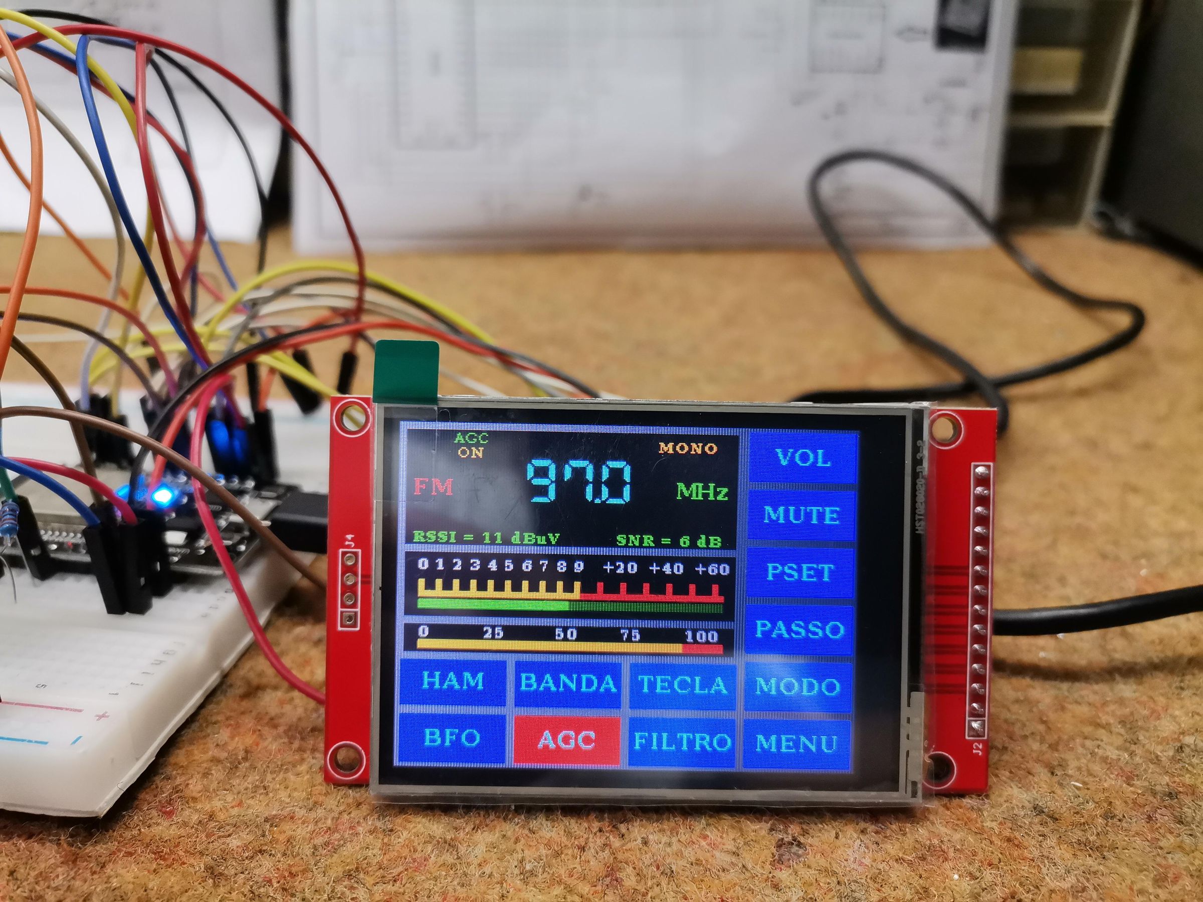 DIY Si47xx All Band DSP Radio With 2.8 Inch Touch TFT Display : 4 Steps - Instructables