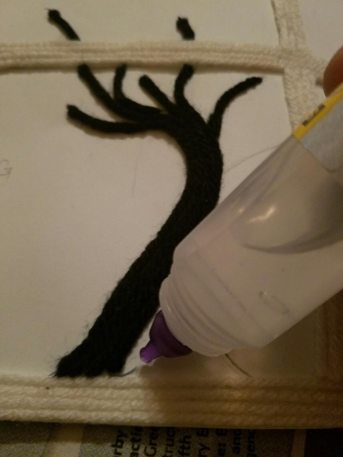 Yarn Painting : 5 Steps (with Pictures) - Instructables