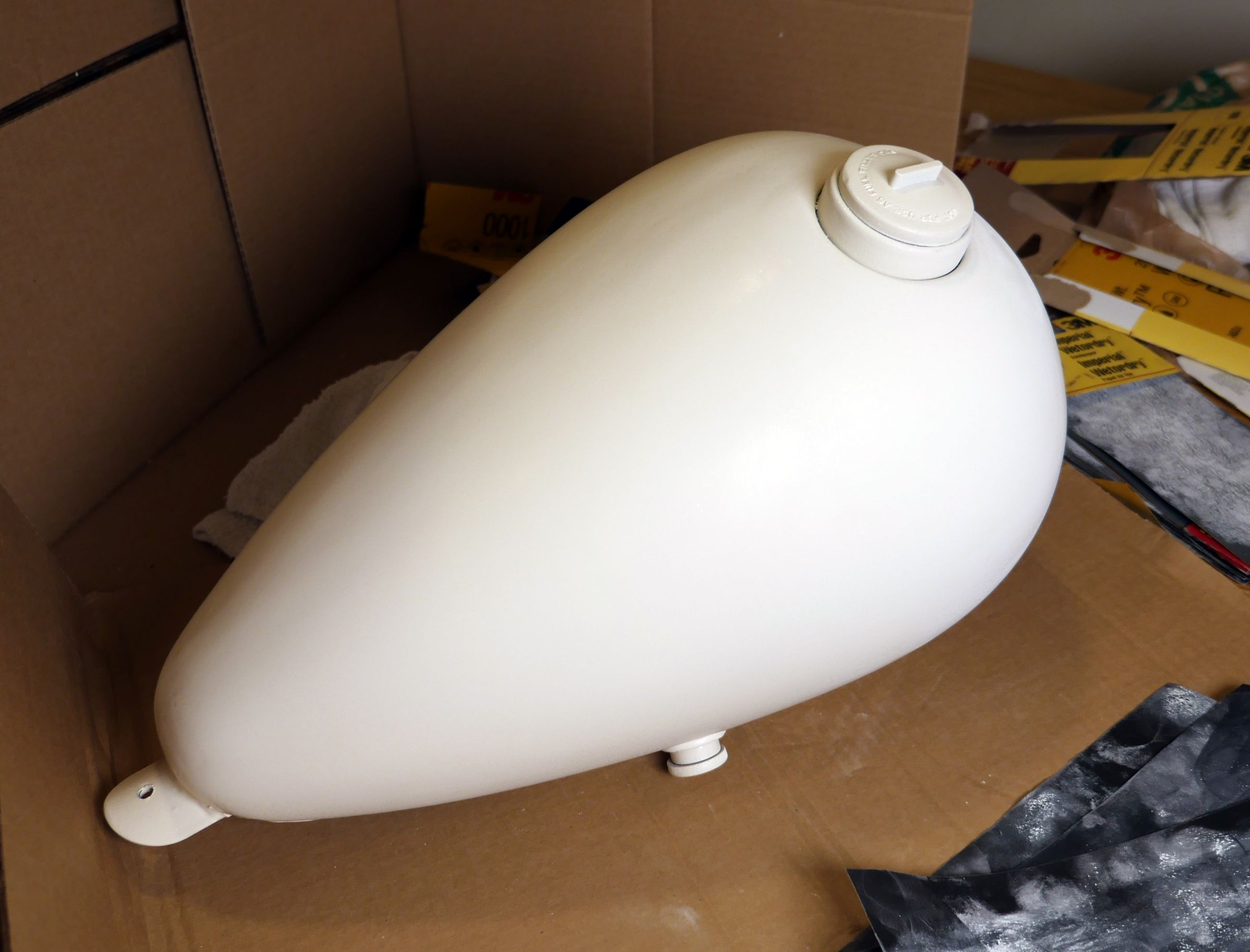 Matte Finish Motorcycle Tank Painting : 6 Steps (with Pictures ...