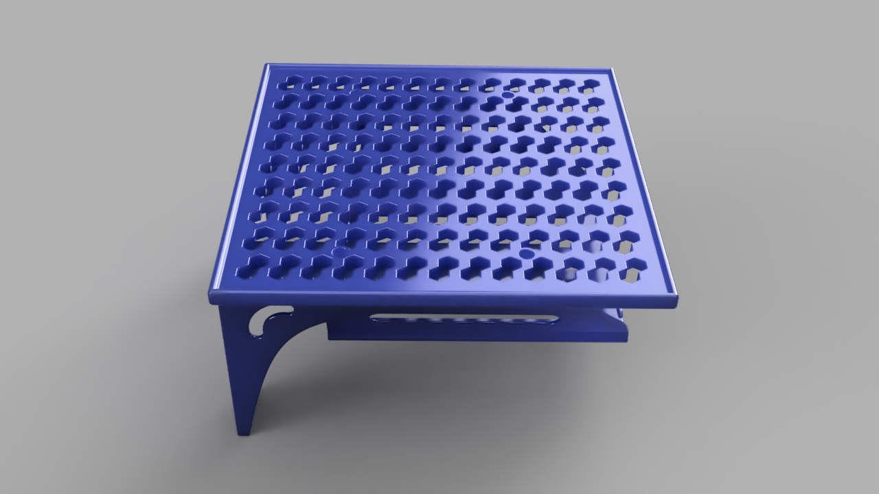 Utility Shelf: 20 × 20 Cm With Auxiliary Undershelf - Instructables