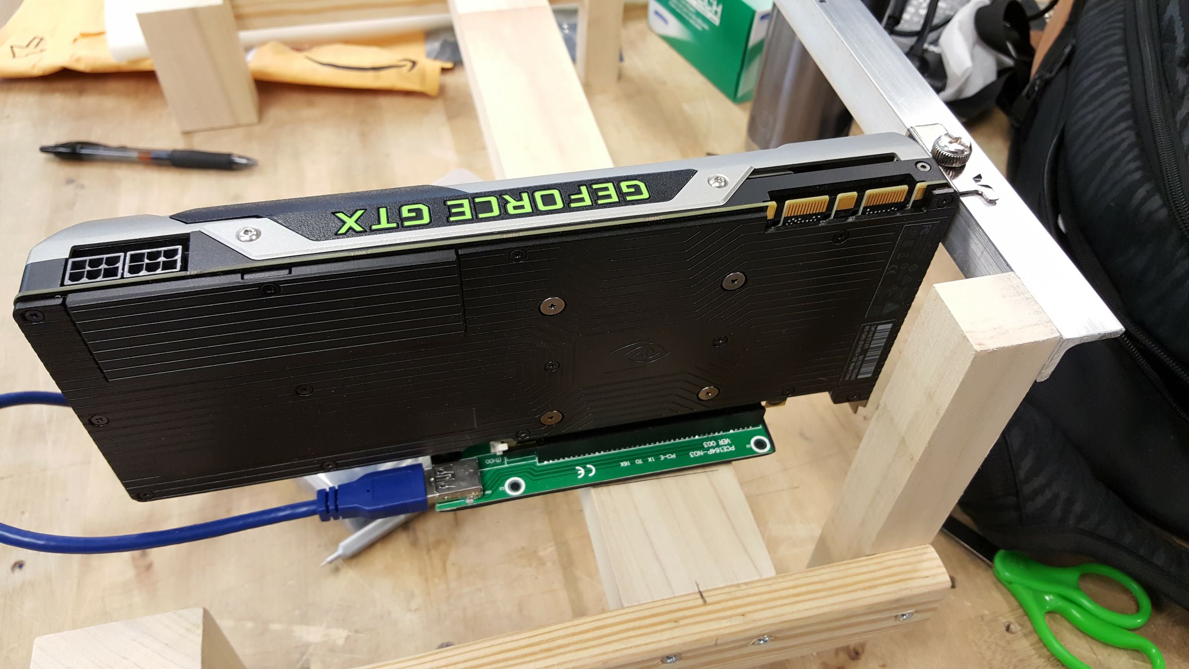 Graphics Card Frame for Crypto Mining : 7 Steps (with Pictures ...