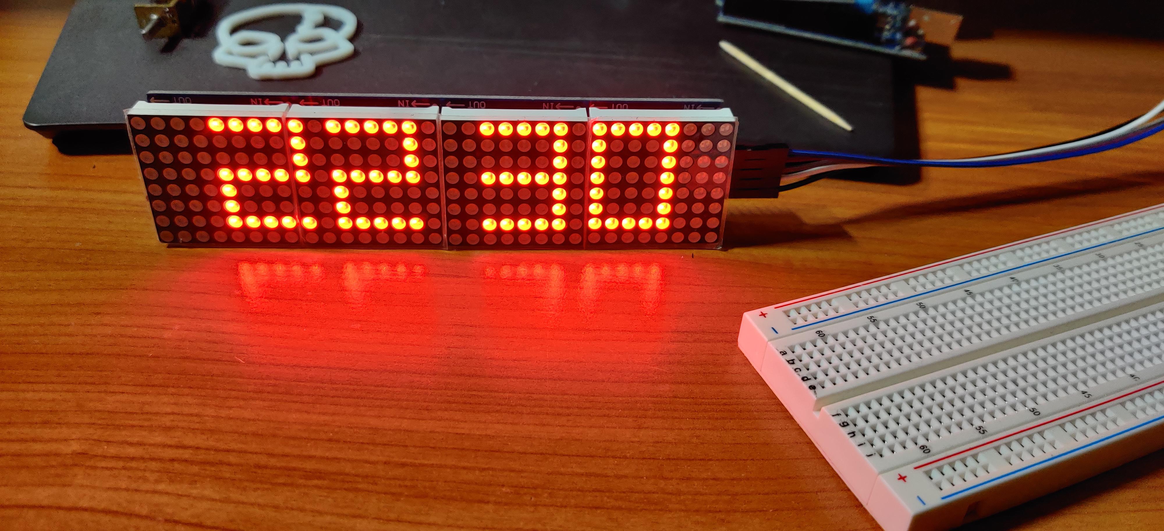 Arduino Matrix Clock : 6 Steps - Instructables