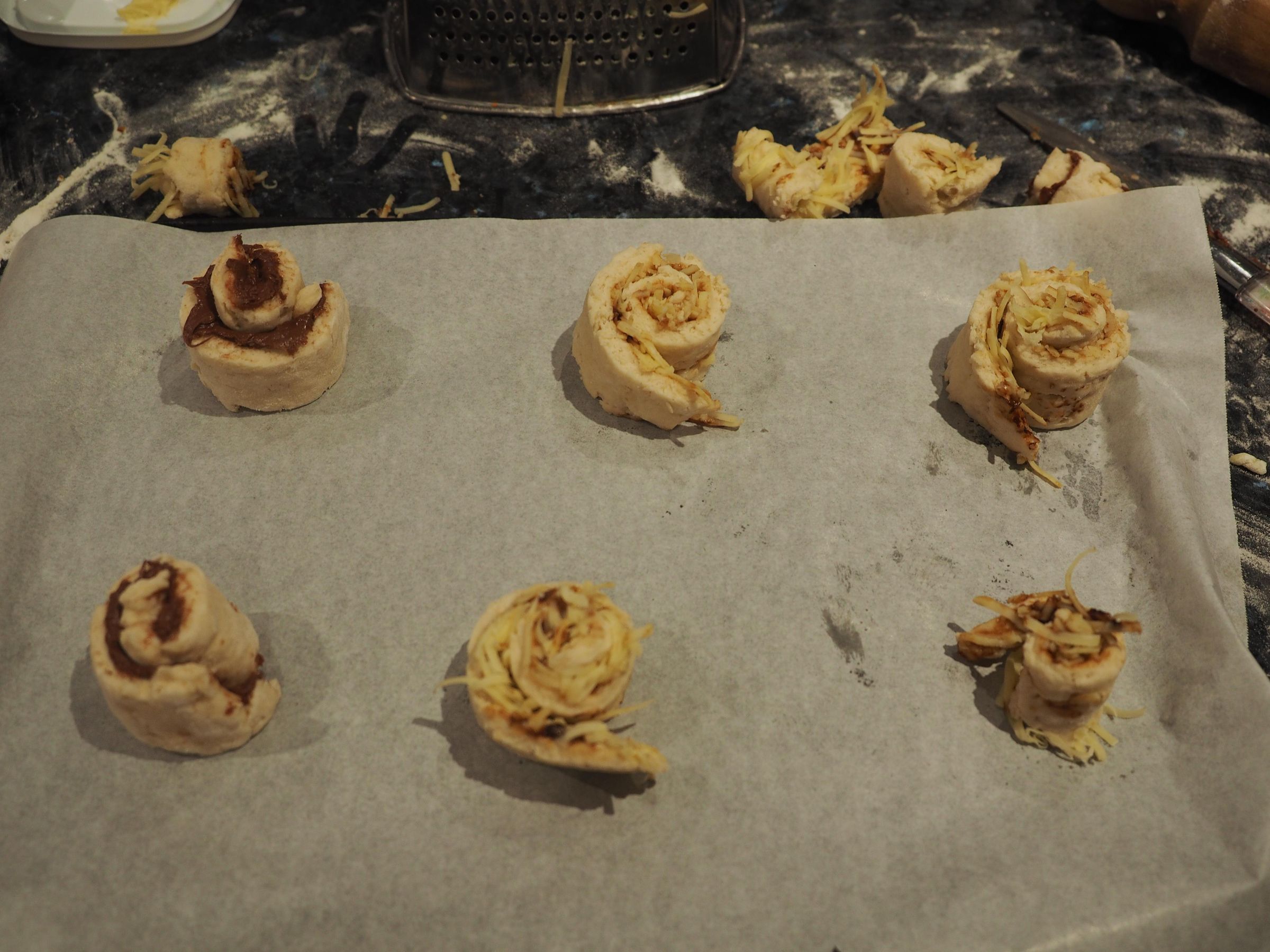 Quick Cheesymite Scrolls + Choc Hazelnut Scrolls : 8 Steps - Instructables