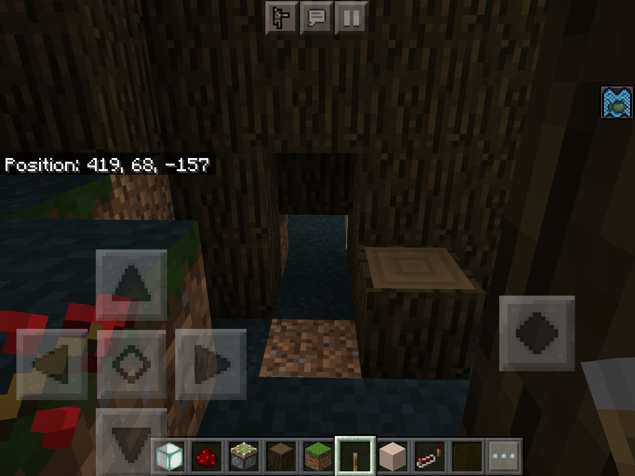 Easy, COMPLETELY Hidden Minecraft Piston Door : 4 Steps - Instructables