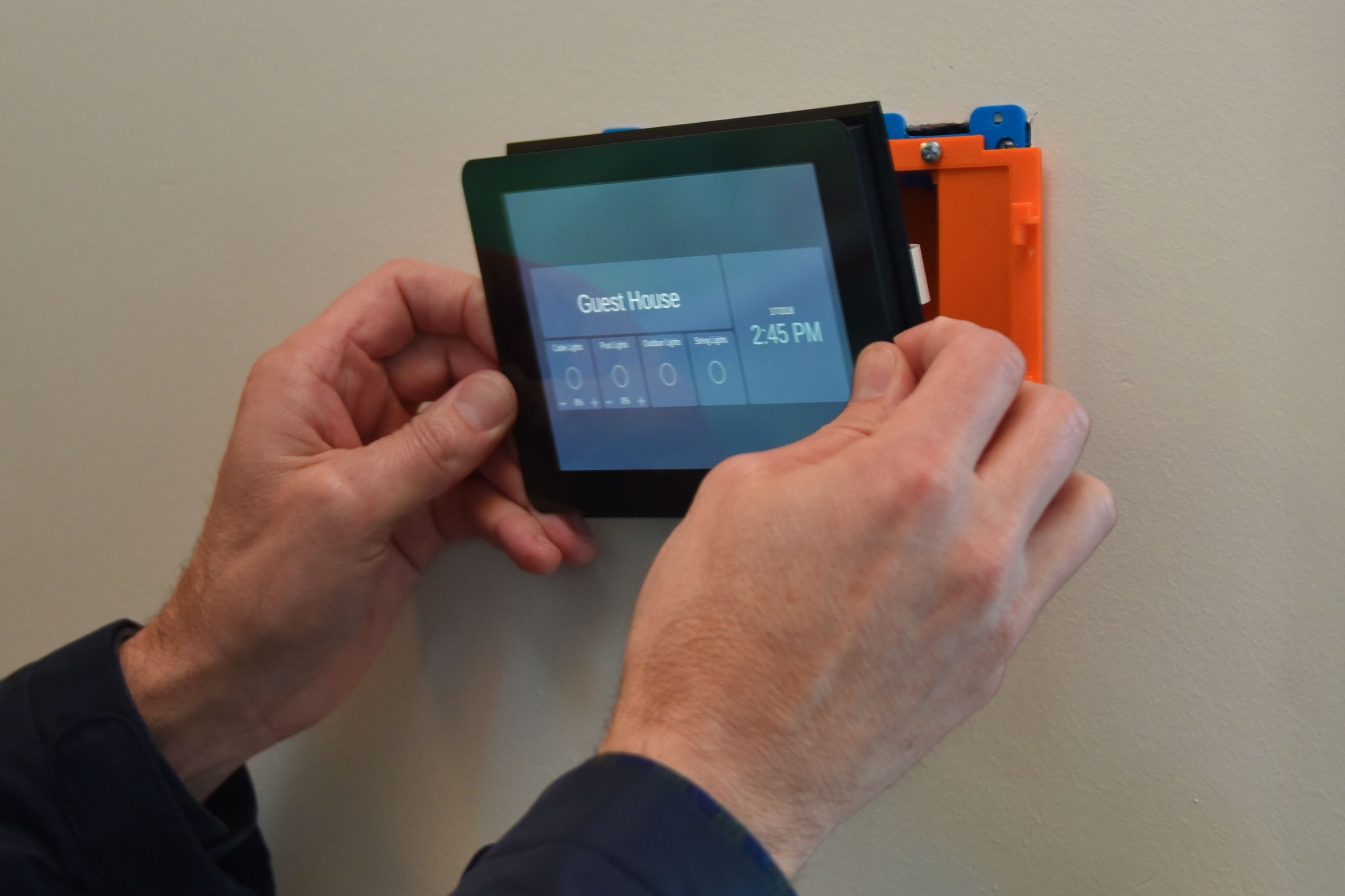 Flush Wall-Mounted Raspberry Pi Touchscreen : 8 Steps (with Pictures) - Instructables