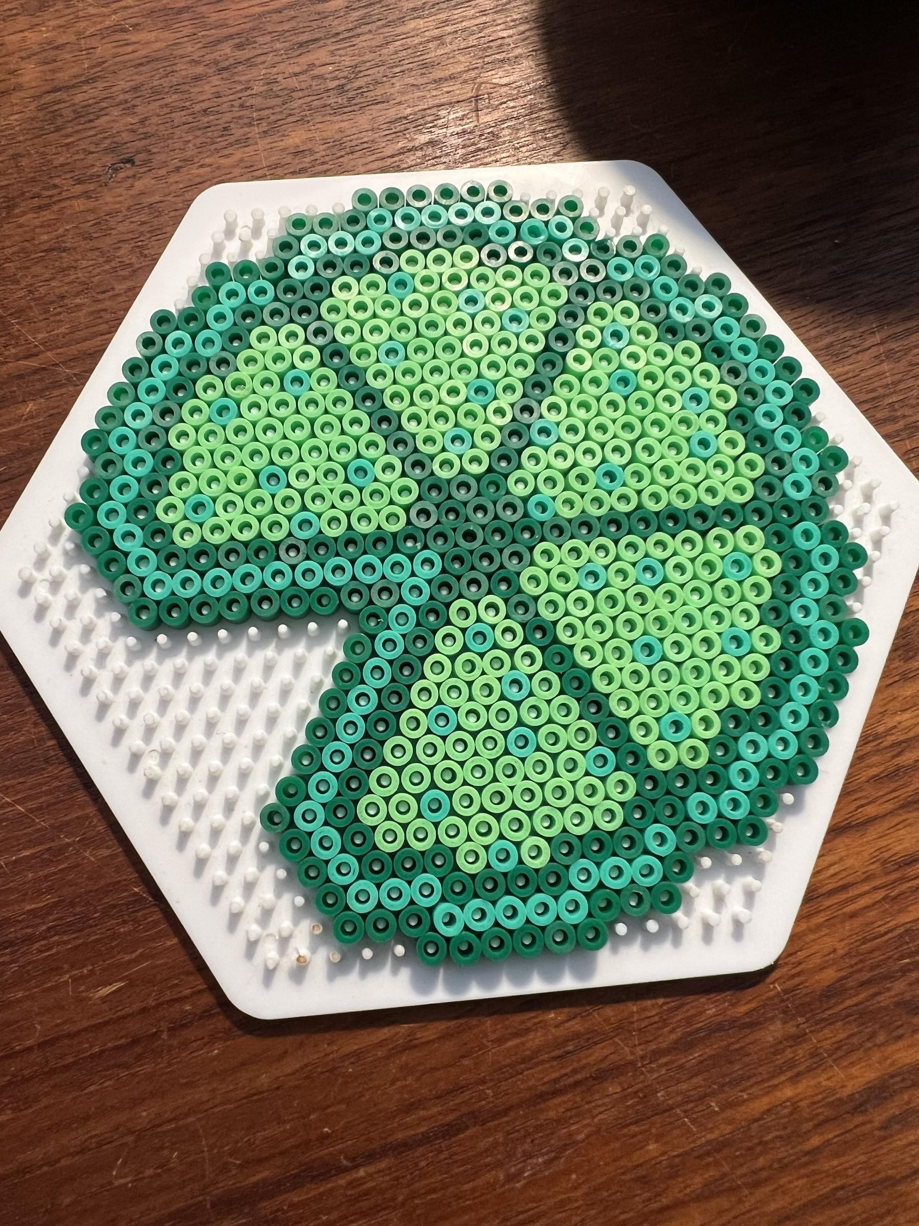 From 2d to 3d - How to Make a Water Lily Hair Bun Holders With Hama ...