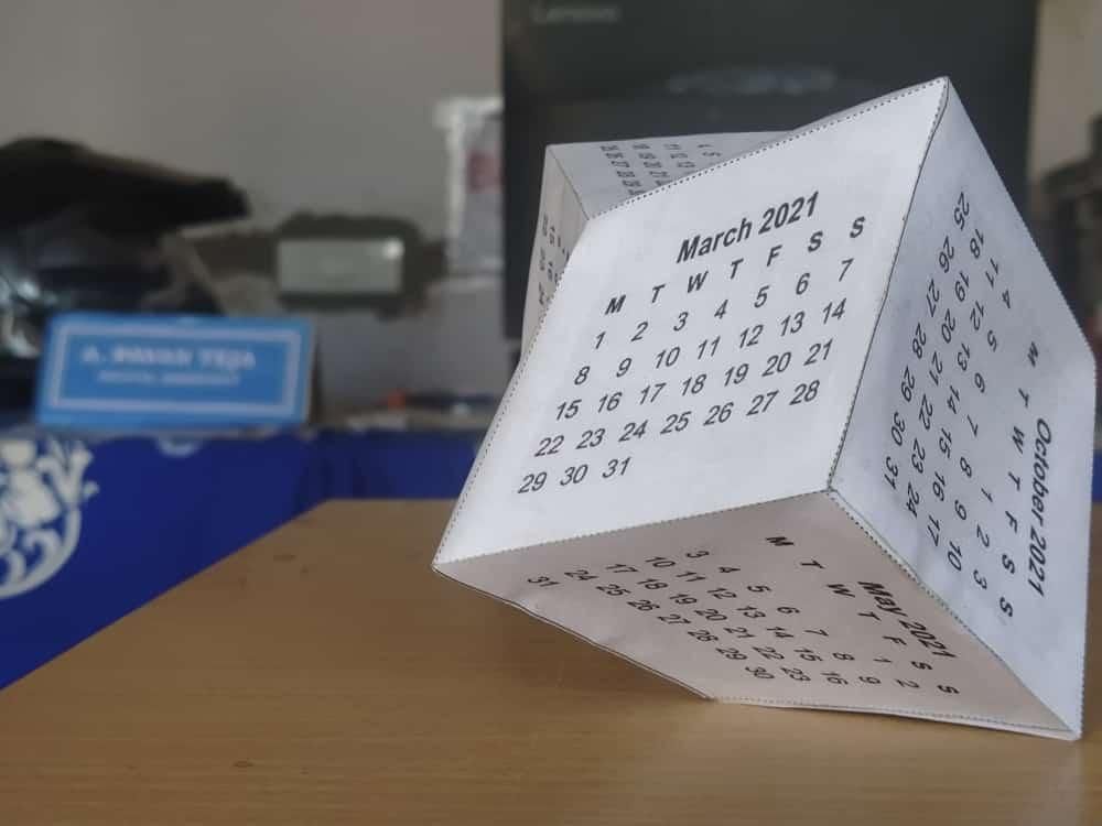 Choose Your 3D Calendar for 2021 : 4 Steps (with Pictures) - Instructables