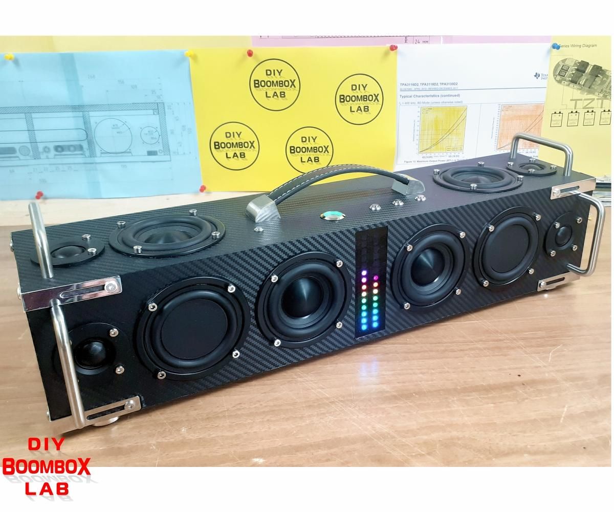 DIY Surround Sound Bluetooth Speaker : 21 Steps (with Pictures ...