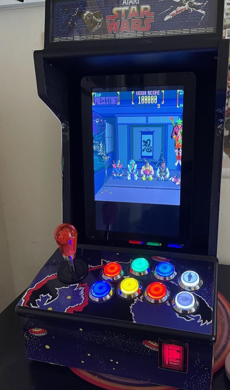Bartop Mini Retro Arcade - Raspberry Pi and Customised Icade : 12 Steps ...