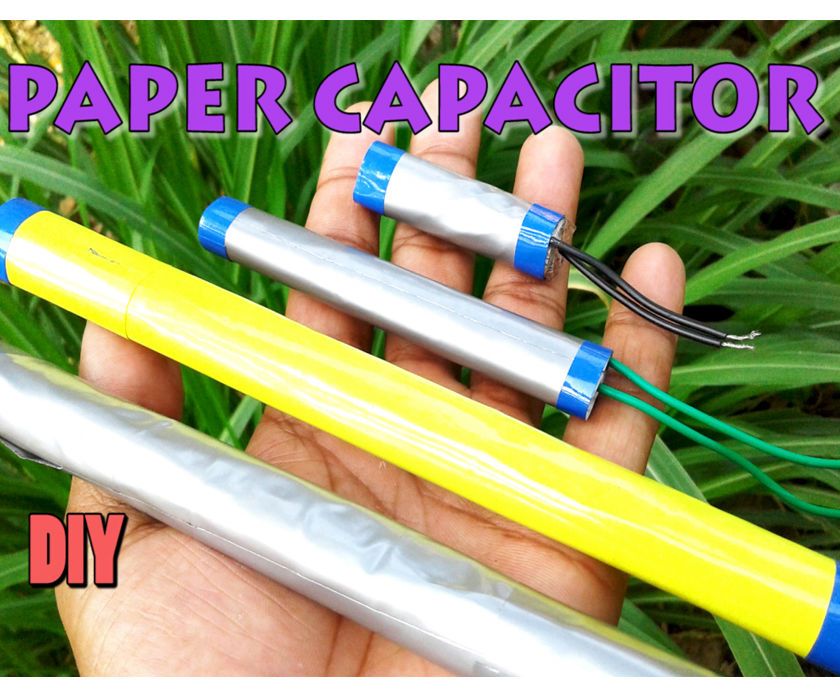Paper Capacitor : 11 Steps - Instructables