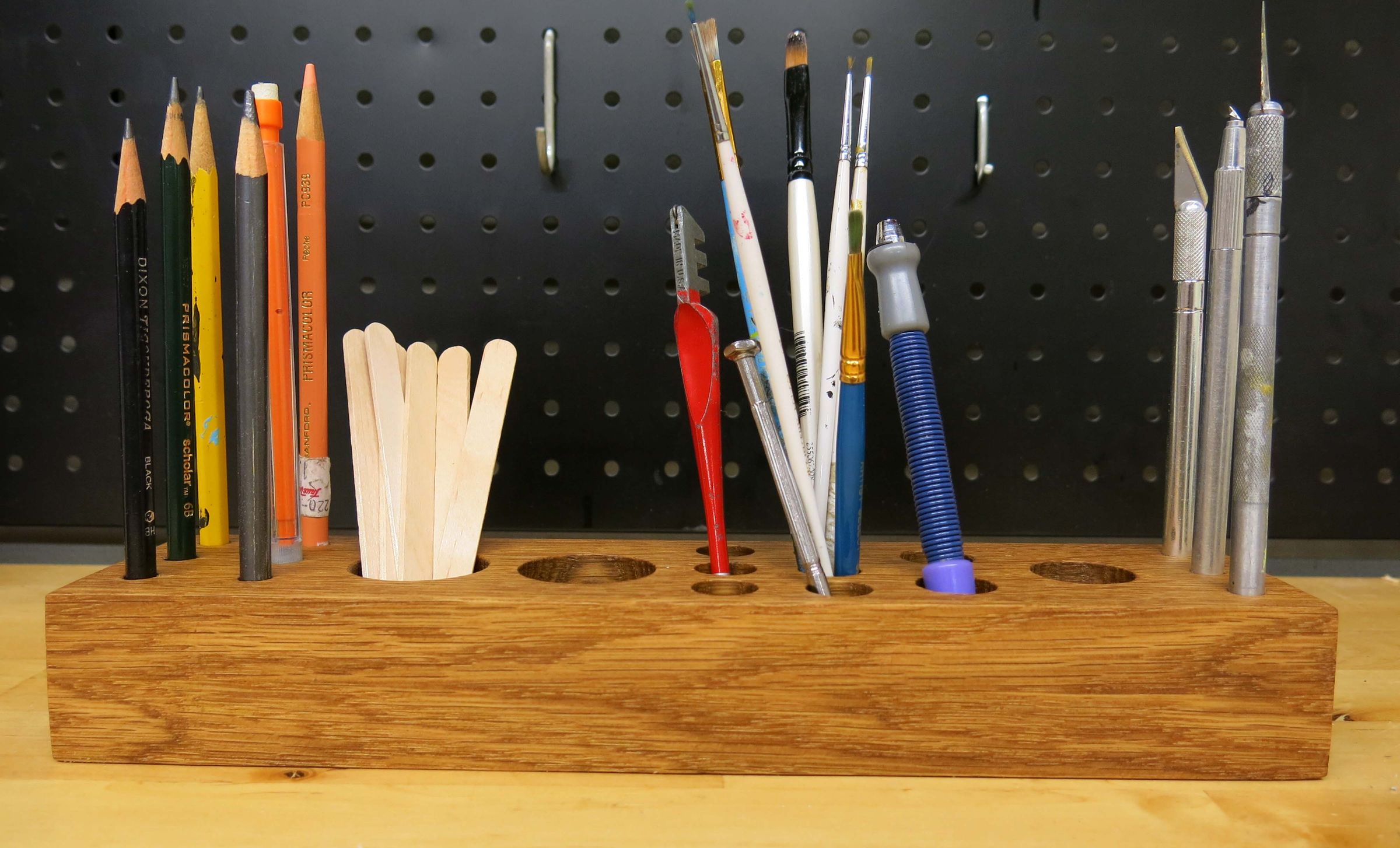 Wooden DIY Tool Organizer : 14 Steps (with Pictures) - Instructables