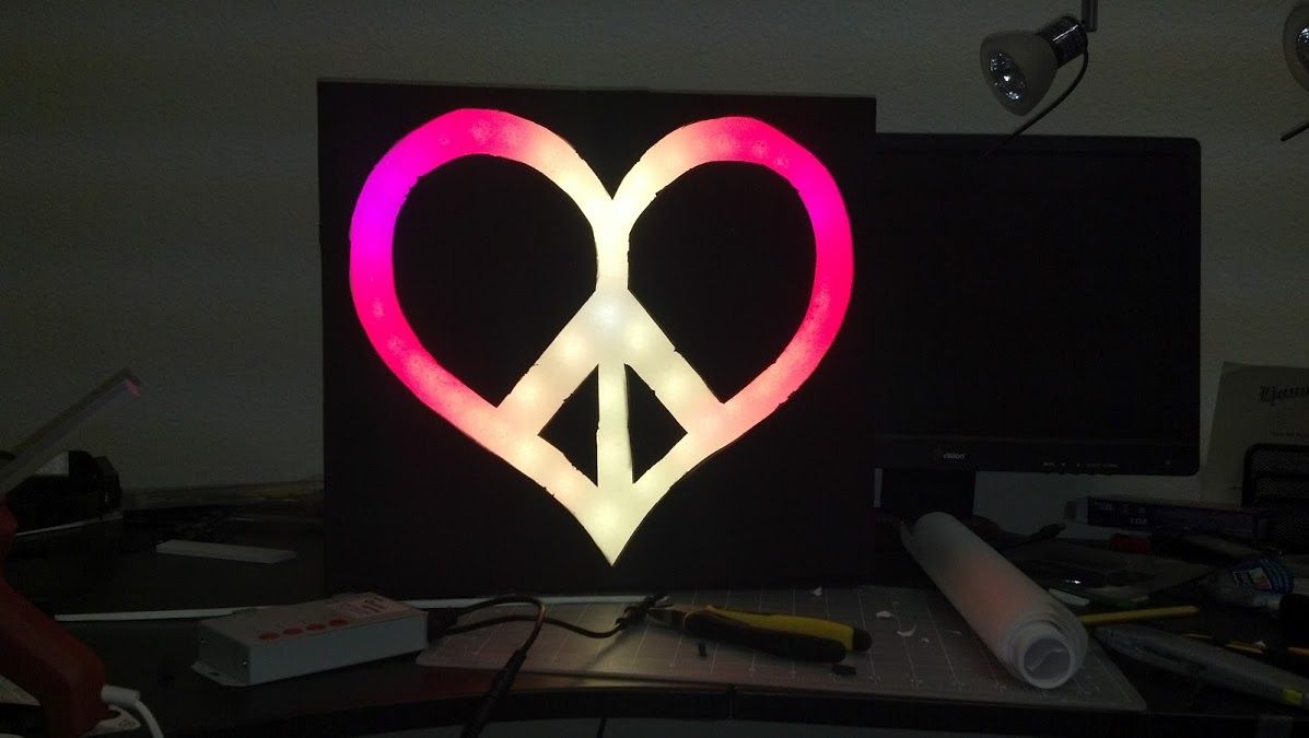 Light Up Heart : 7 Steps - Instructables