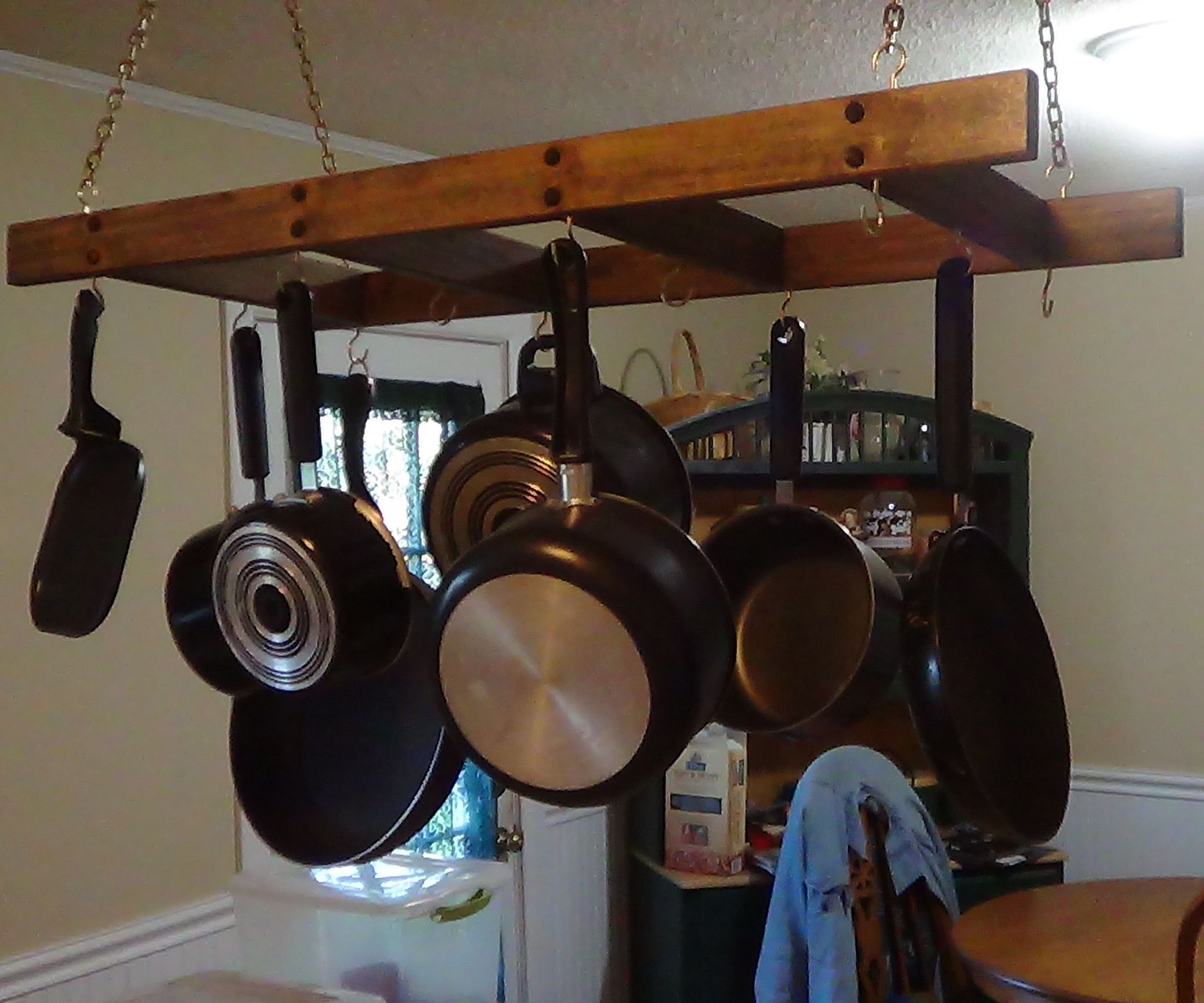Make a Wooden Pot Rack : 15 Steps (with Pictures) - Instructables