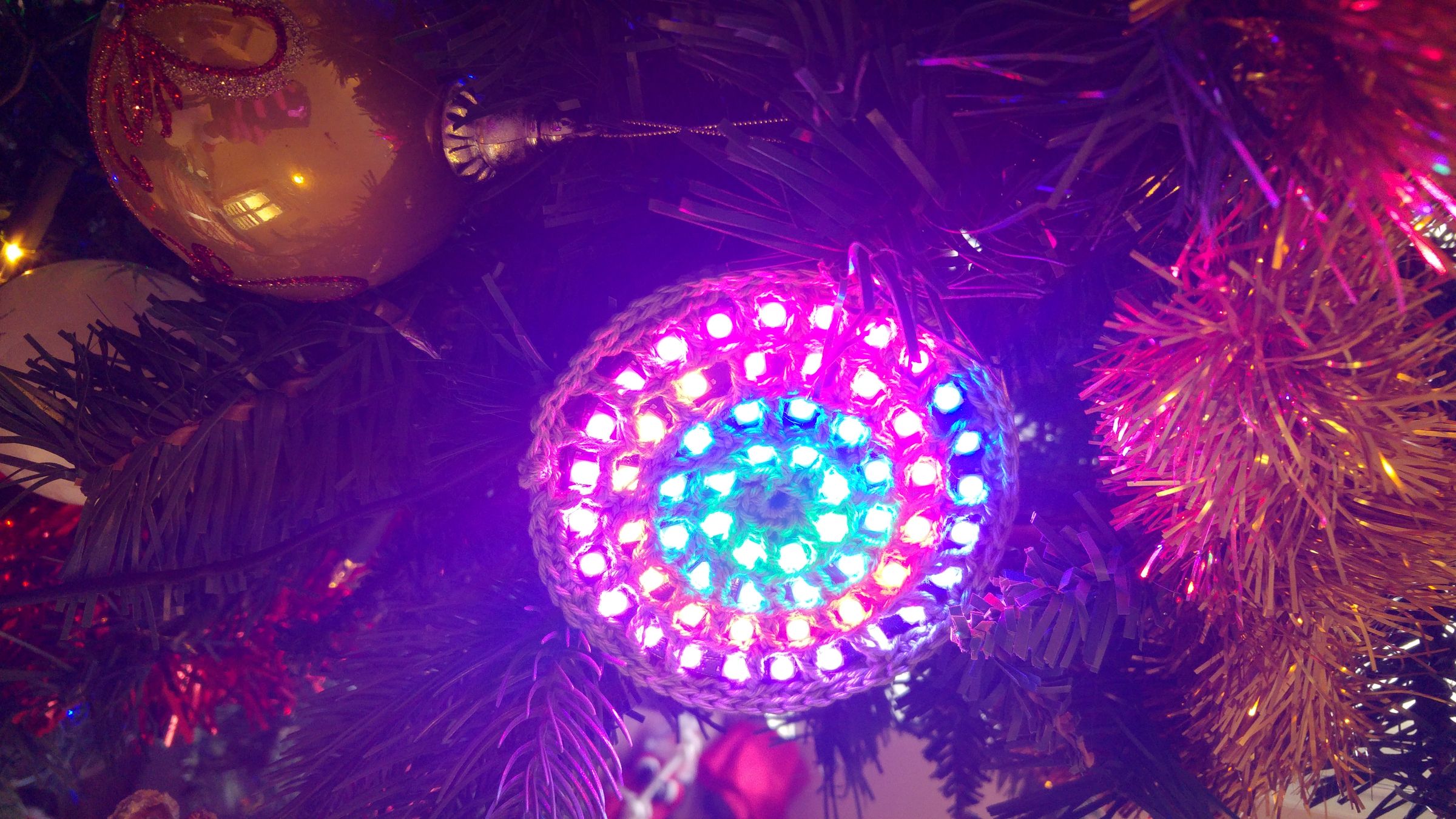 Circular RGB LED Ornament : 3 Steps (with Pictures) - Instructables