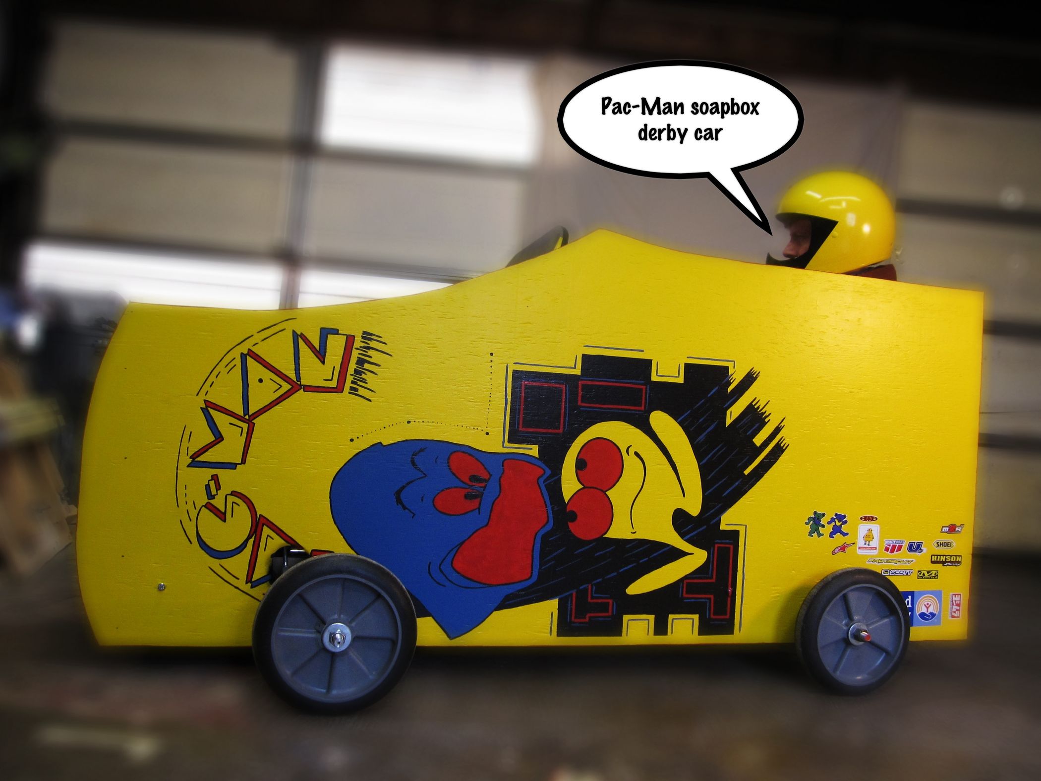 Pac-Man Soapbox Derby Car : 13 Steps (with Pictures) - Instructables