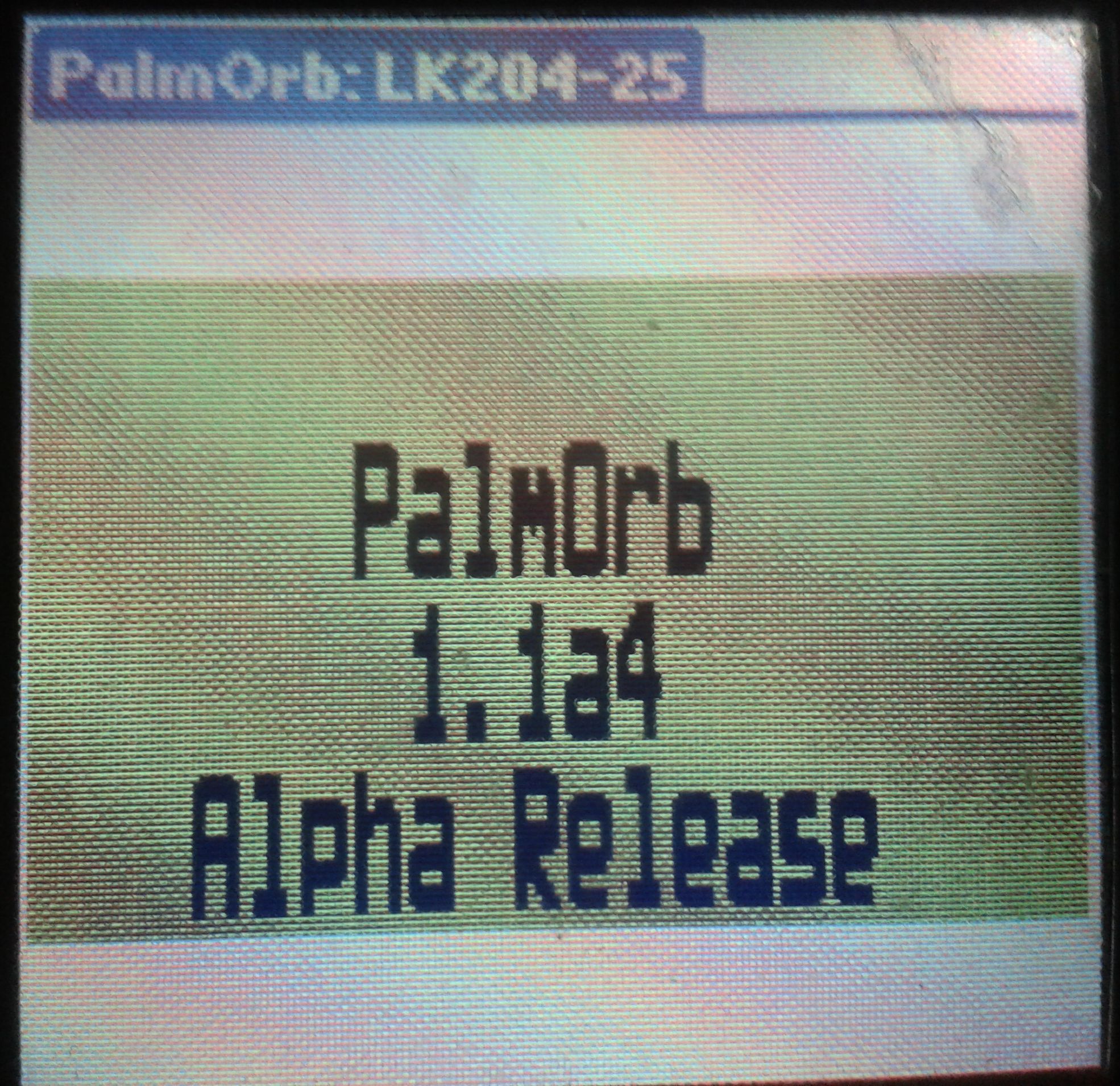 Palm Os Device to Work As a LCD Status Display. (now With Pictures ...