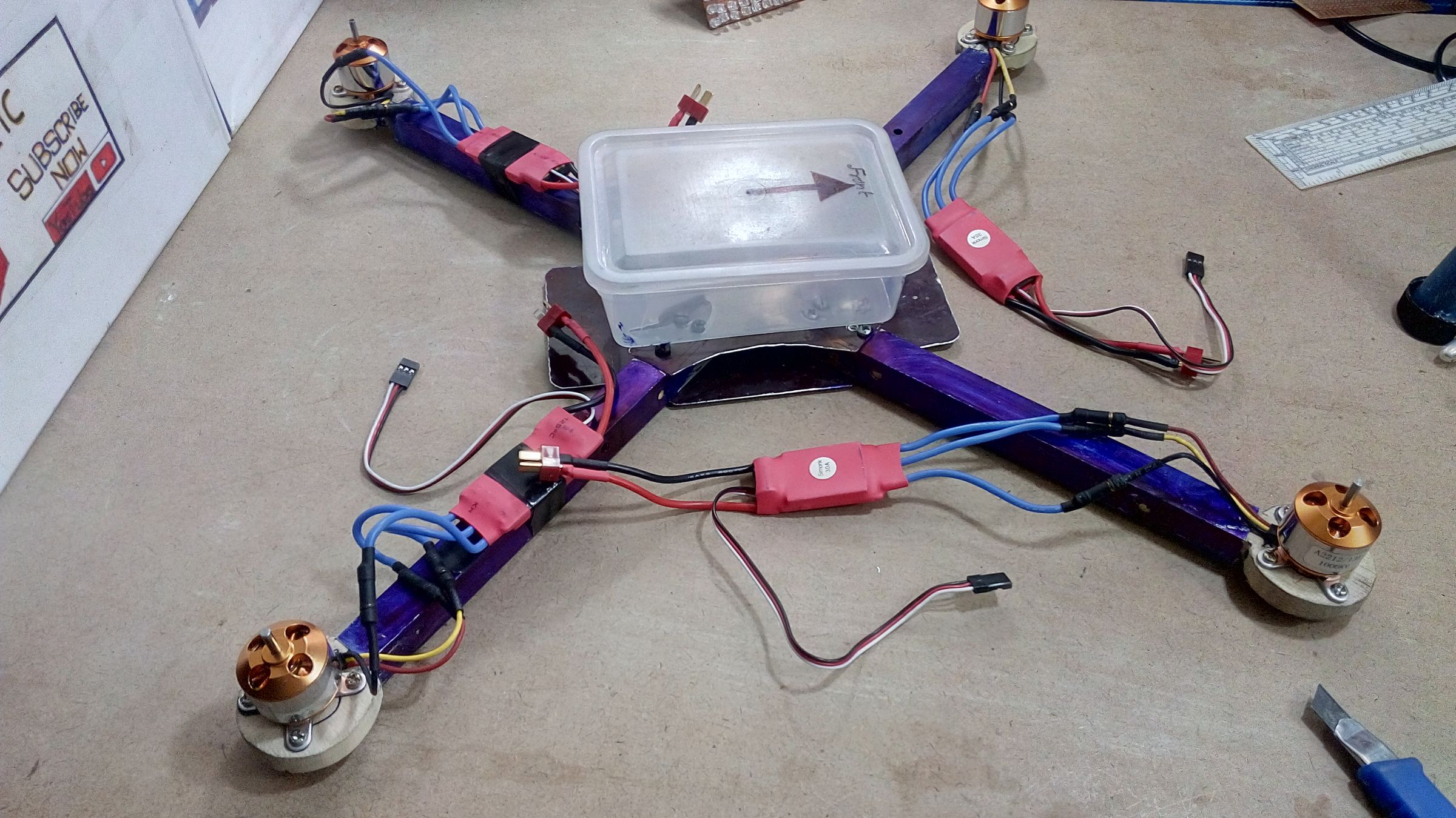 How to Make a Drone Using Arduino UNO | Make a Quadcopter Using ...