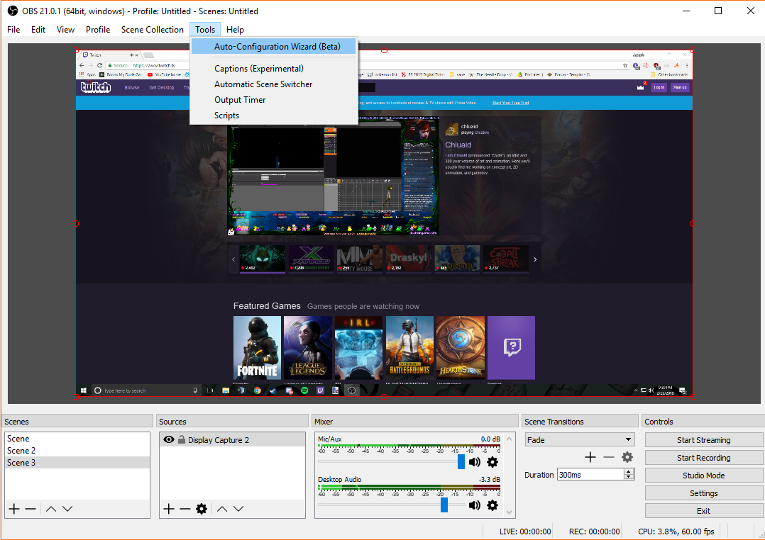 Setting Up a Twitch Stream. : 7 Steps - Instructables