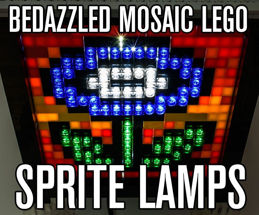 Bedazzled Mosaic LEGO Sprite Lamps : 6 Steps (with Pictures ...