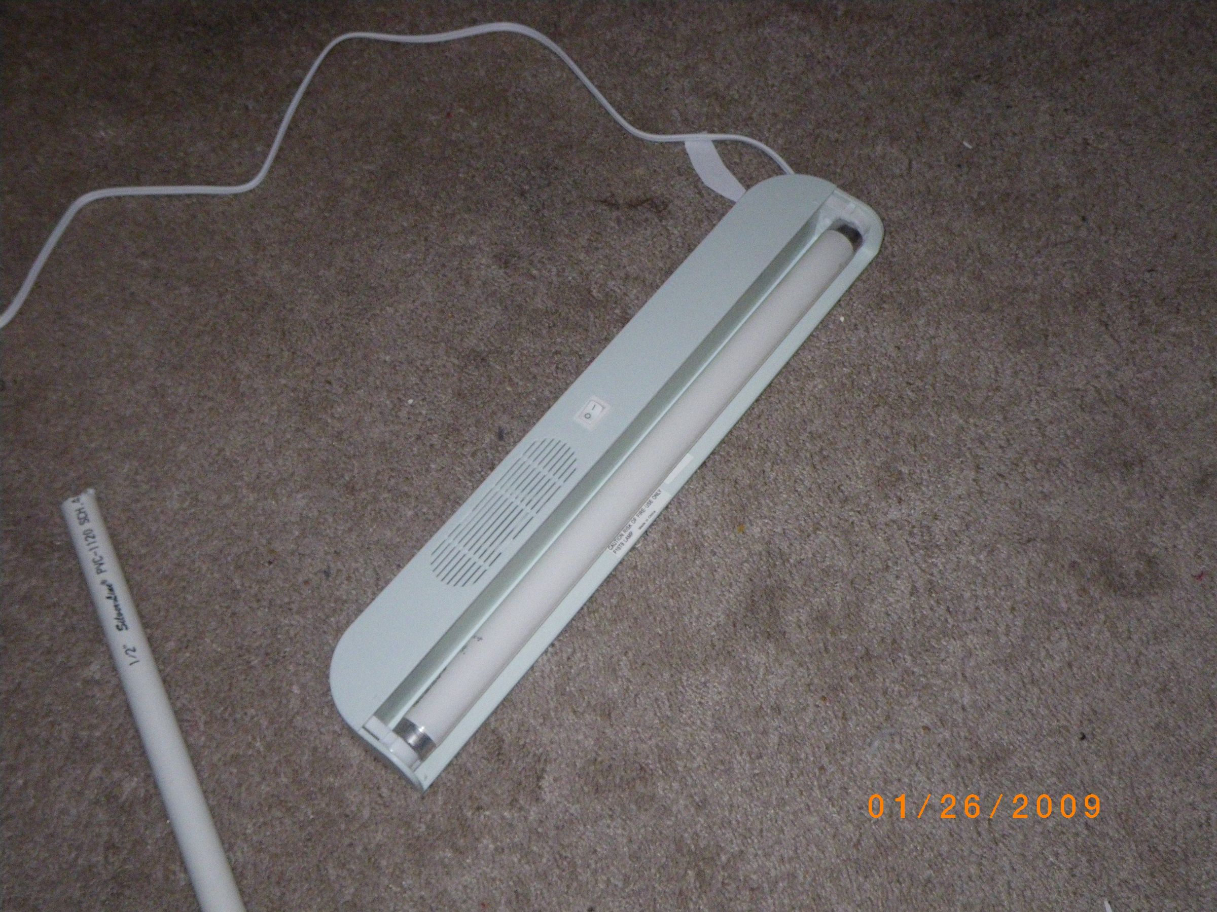 PVC Light Stand : 4 Steps - Instructables