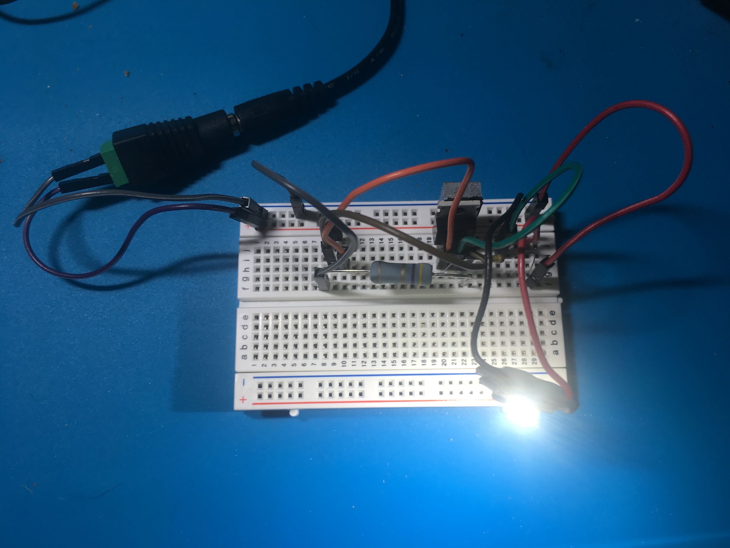 Power LED's - Simplest Light With Constant-current Circuit : 9 Steps ...