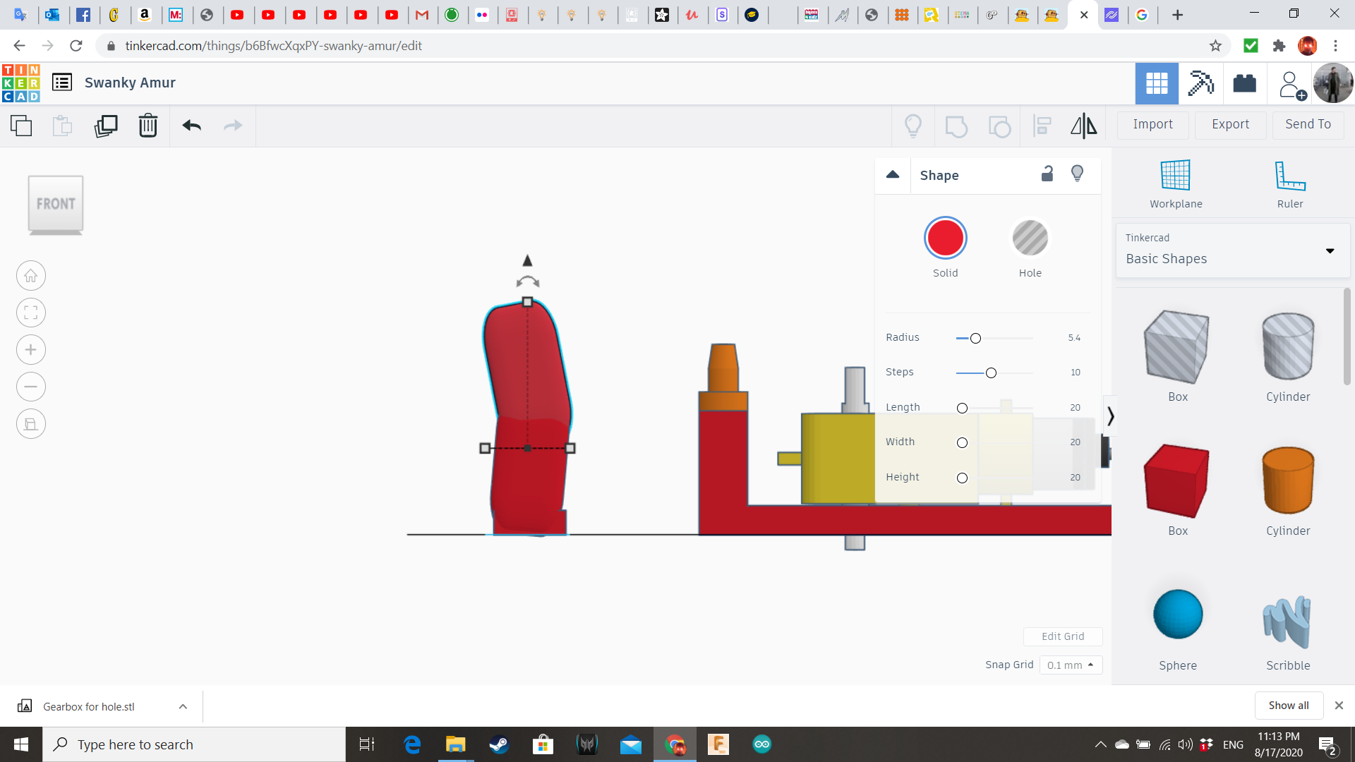 Tinkercad Robotics for School: Create TWO Walking Machines! : 27 Steps ...