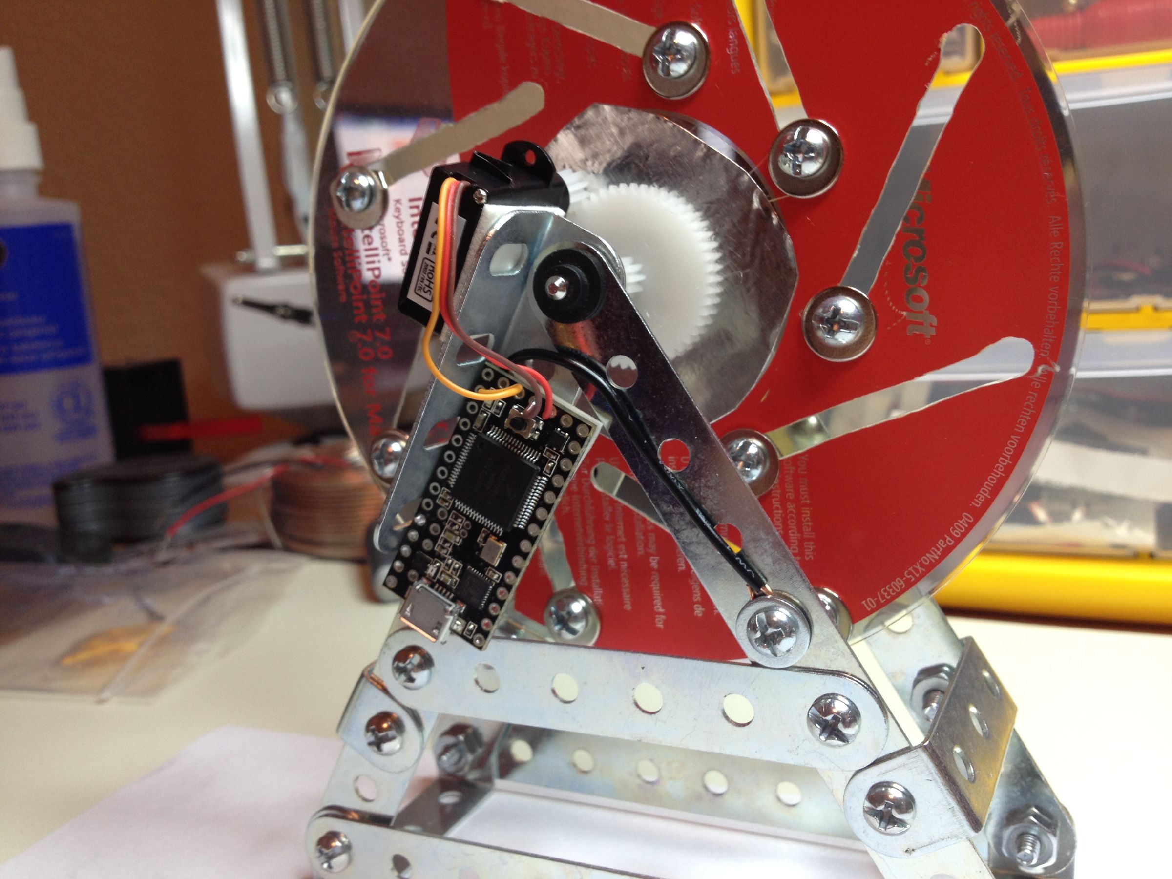 Overbalanced Wheel (Fake Perpetual Motion Machine for Fun) : 9 Steps ...