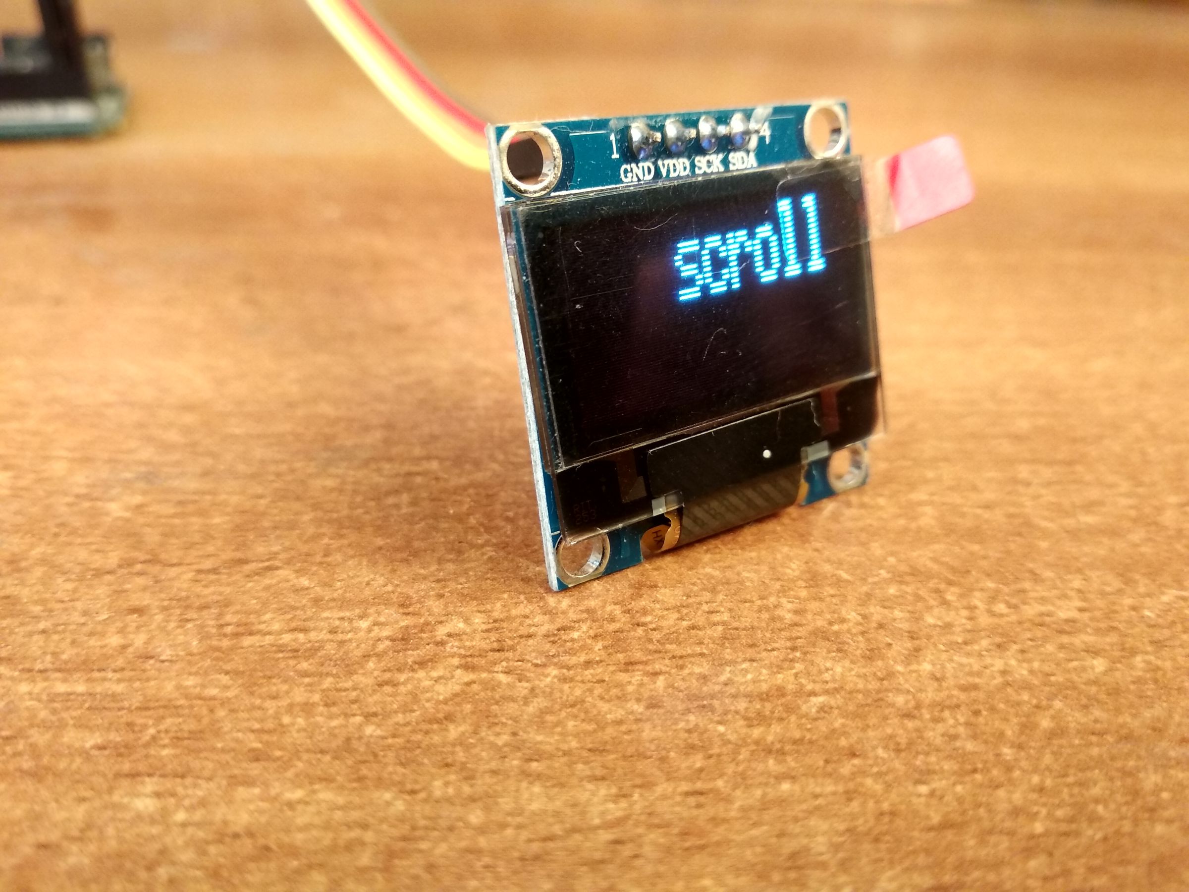 MakerFocus 2pcs I2C OLED Display Module 0.91 Inch I2C SSD1306 OLED Display Module White I2C OLED ...