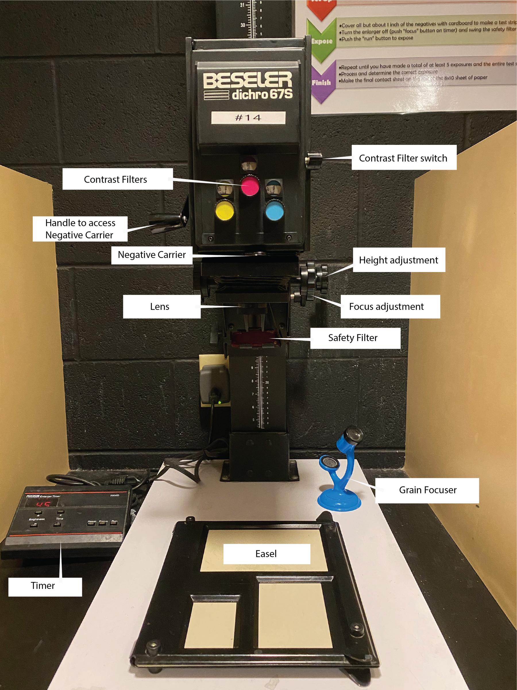 Making Enlargements in the Darkroom : 7 Steps (with Pictures ...