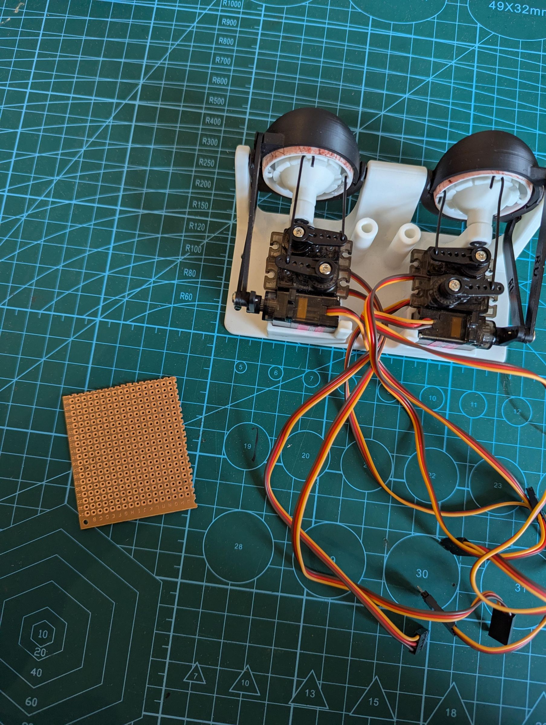 Animatronic Eyes - (Double and Single, 3D Printed, Compact, With ...