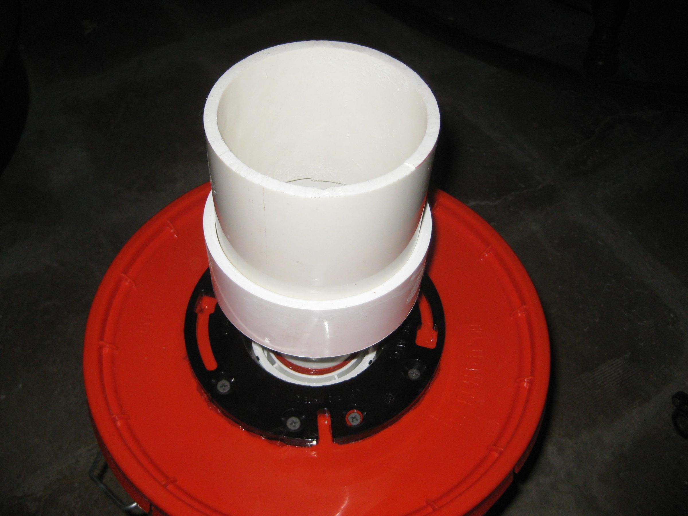 Diy Cyclonic Dirt Seperator From Pvc Bits and a Bucket : 5 Steps ...