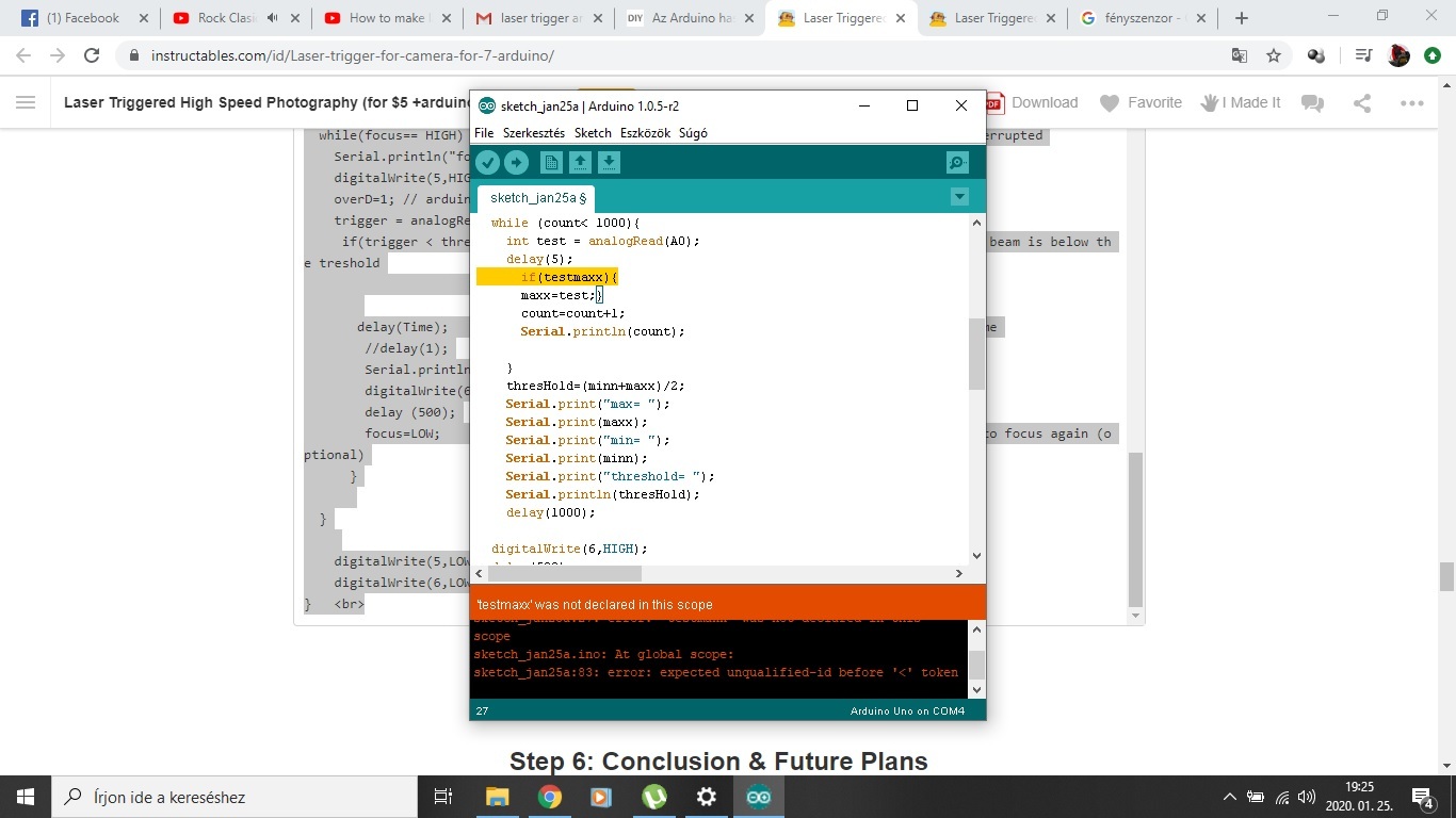 Laser Triggered High Speed Photography (for $5 +arduino) : 6 Steps - Instructables
