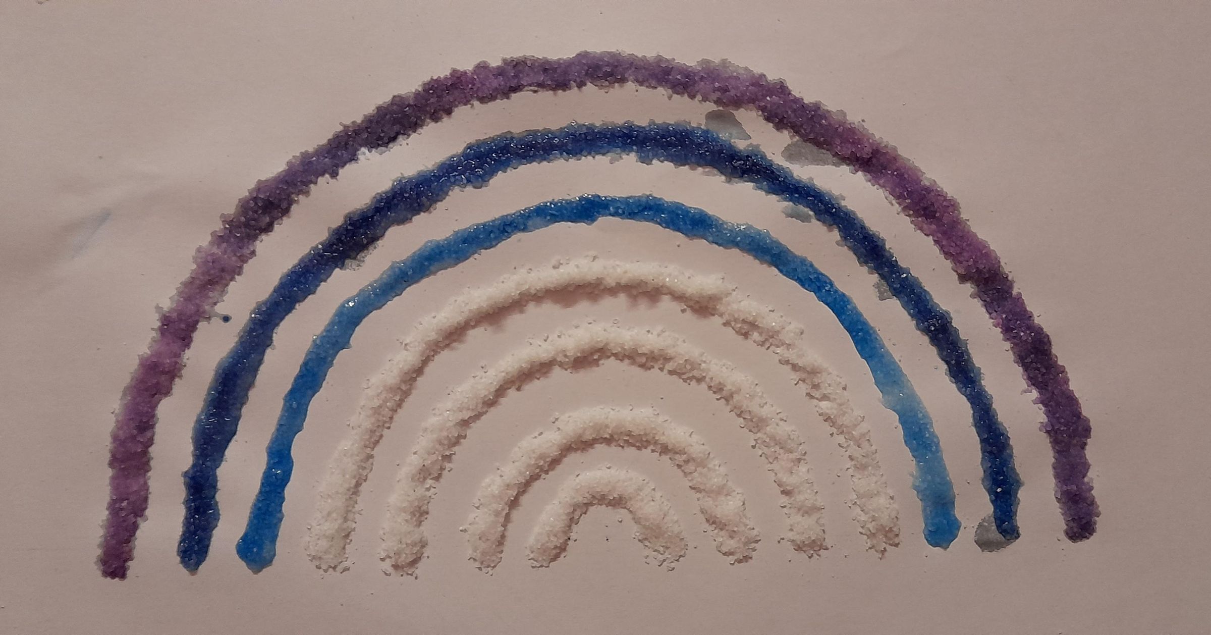 Rainbow: Salt Crystal Painting : 3 Steps (with Pictures) - Instructables
