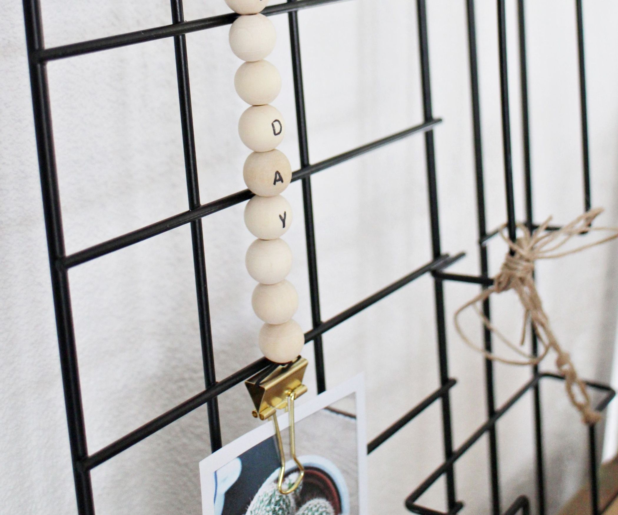 Wooden Bead Hanger : 3 Steps - Instructables