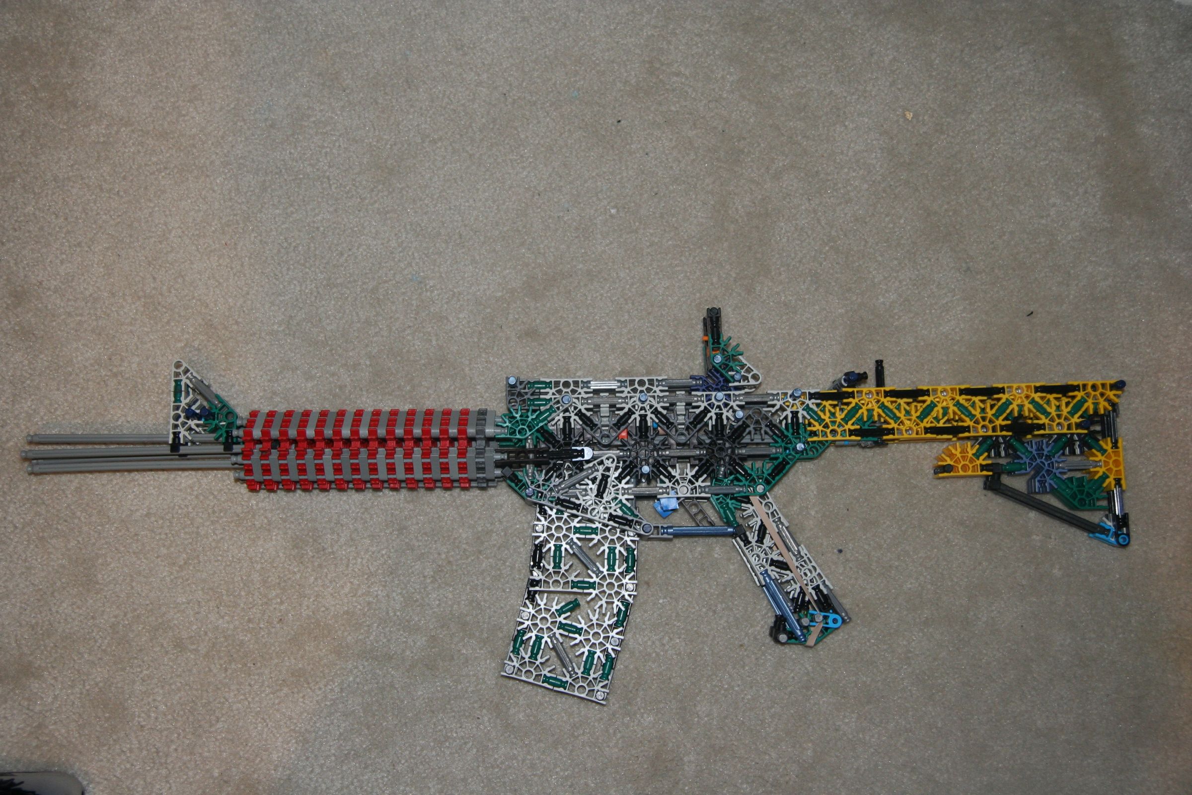 Knex M4A1 / M4 Carbine Assualt Rifle : 8 Steps - Instructables