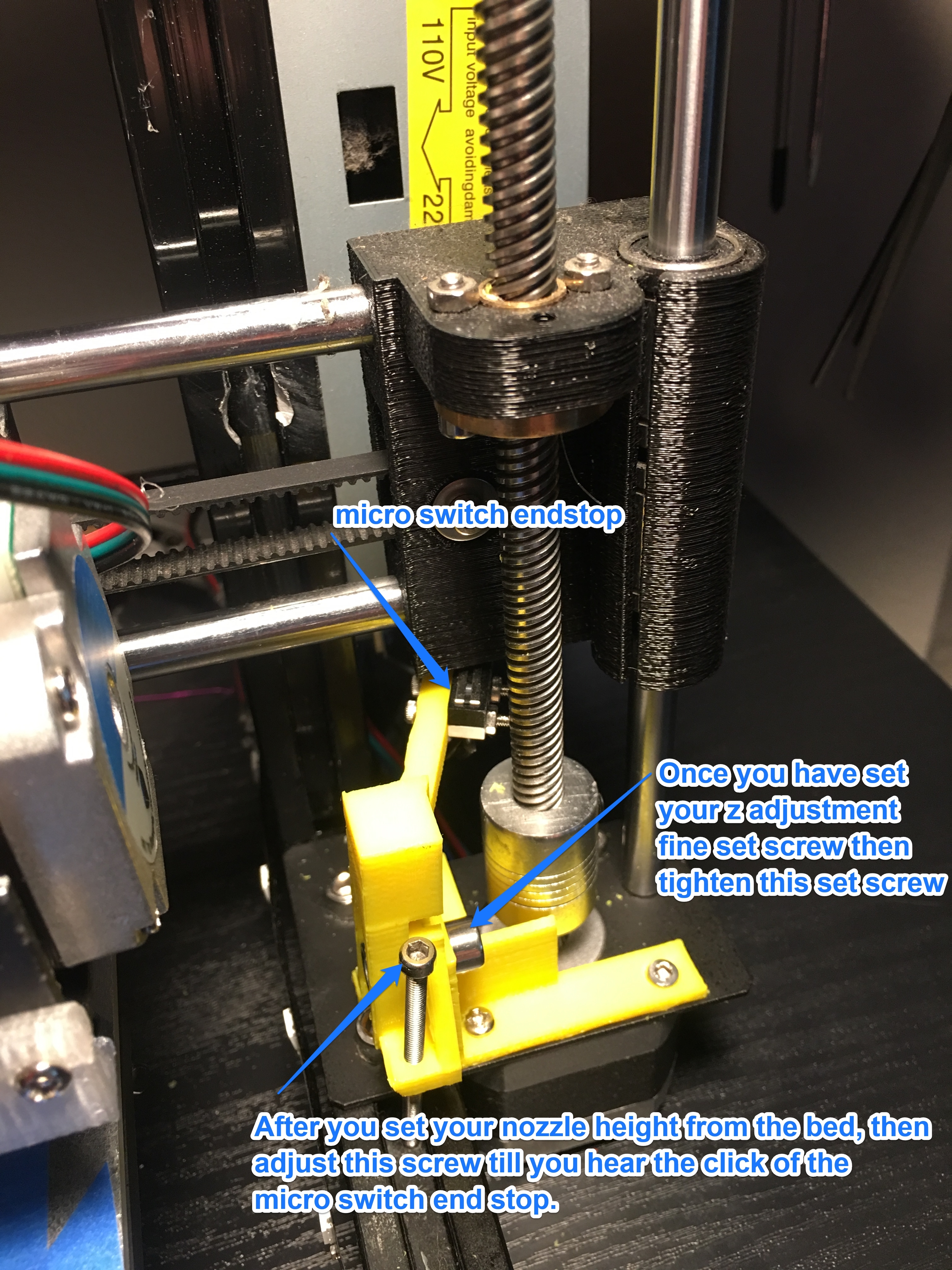 3d Printer Micro Switch Adjustment Mount : 7 Steps (with Pictures ...