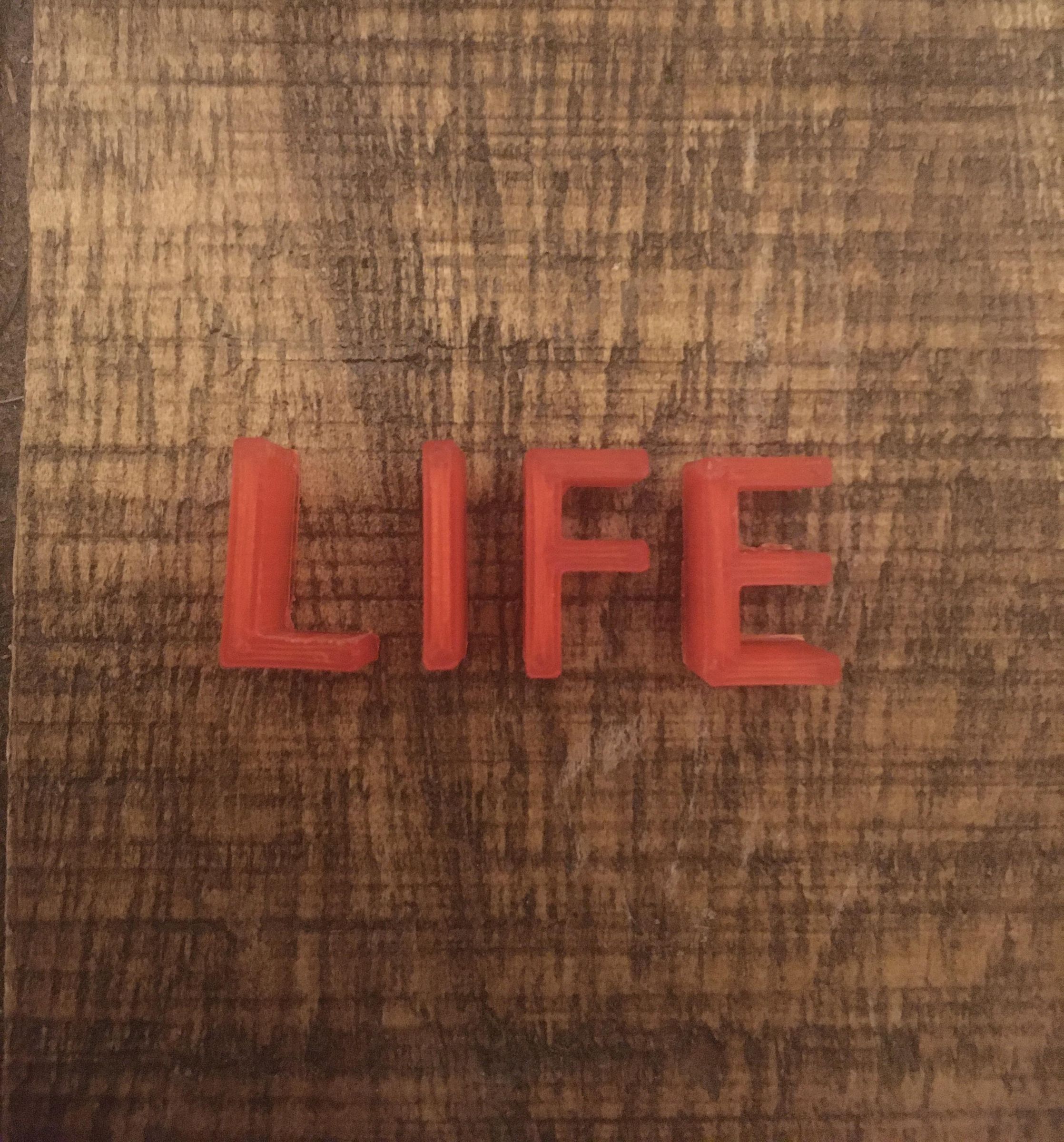 3D Printing Words for Necklace, Bracelet, Etc. : 17 Steps - Instructables