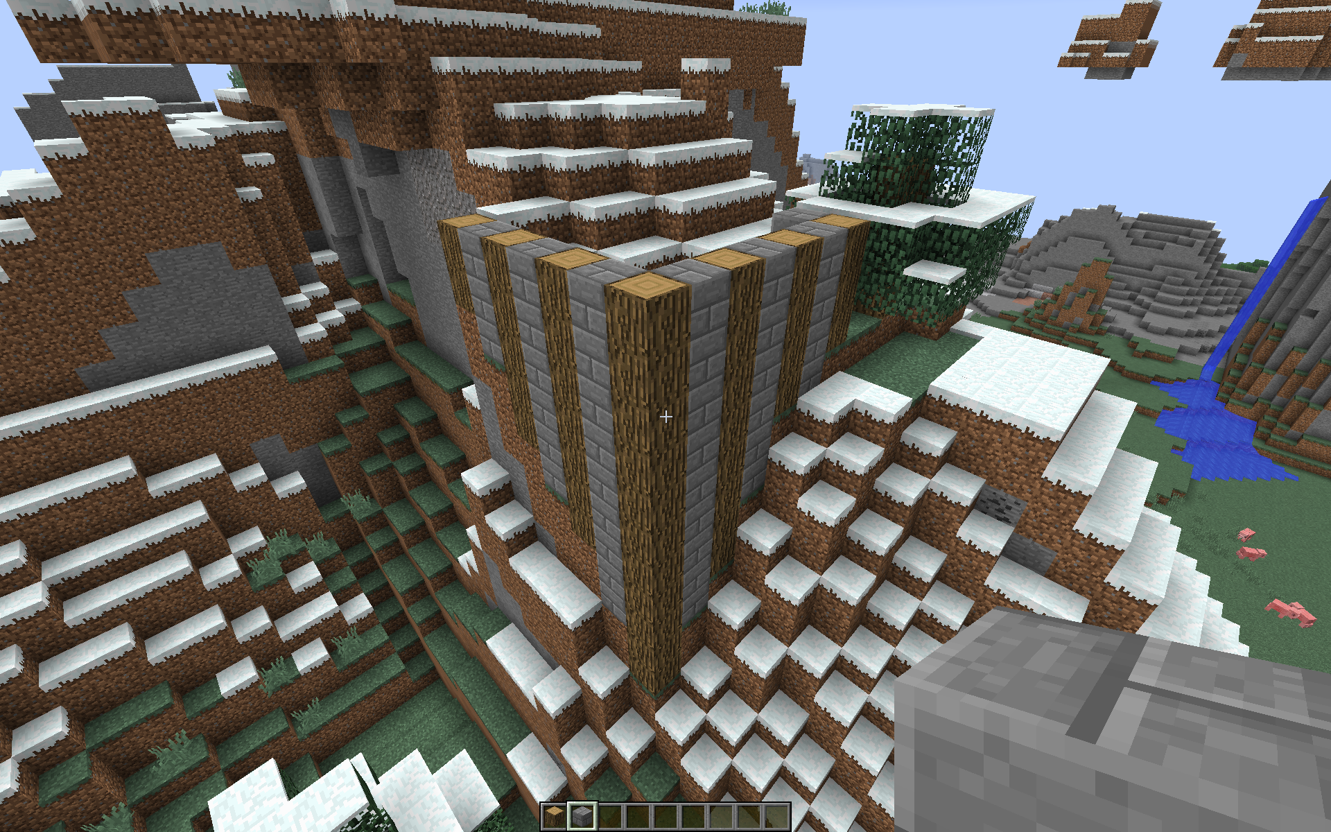 Minecraft Mountian House : 16 Steps - Instructables