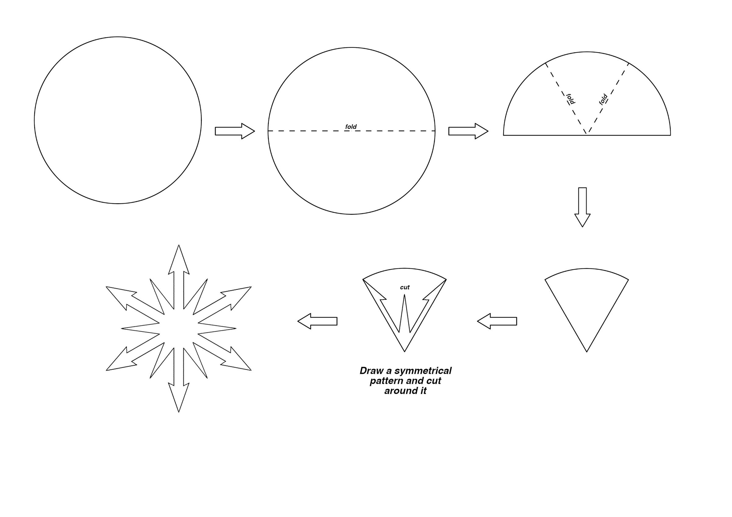 How to Make a 3D Snowflake Tree Decoration : 4 Steps (with Pictures ...